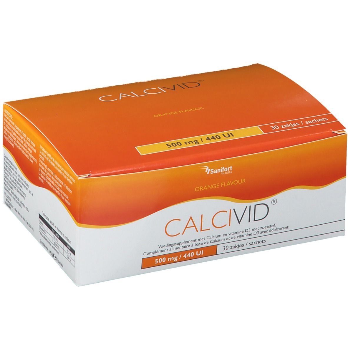 Calcivid 500 mg / 400ie Orange 30 St - Redcare Apotheke