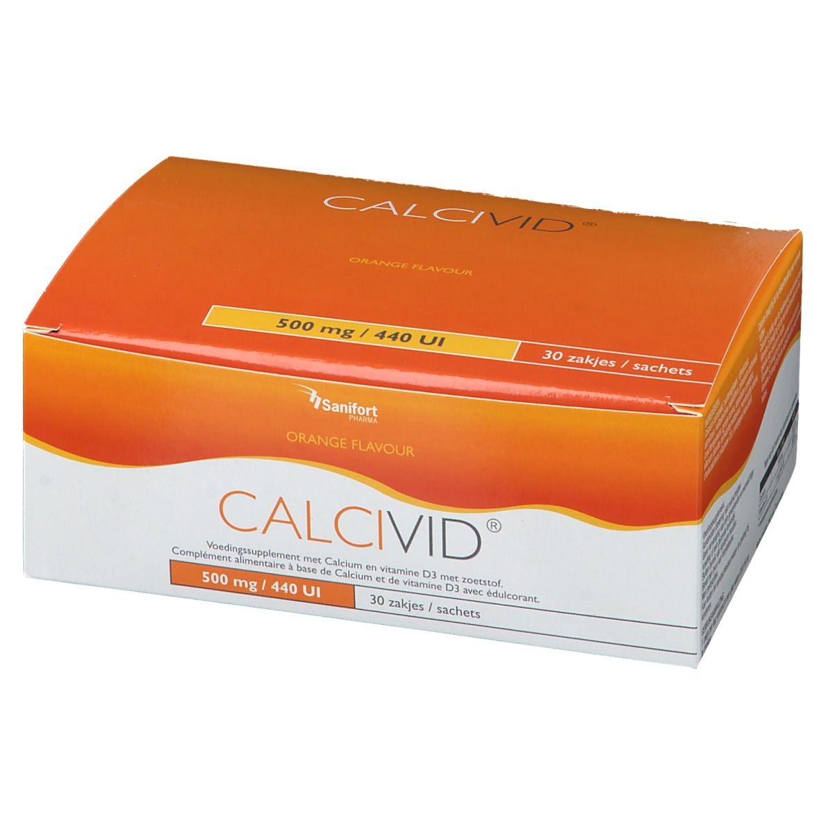 Calcivid 500 mg / 400ie Orange 30 St - Redcare Apotheke