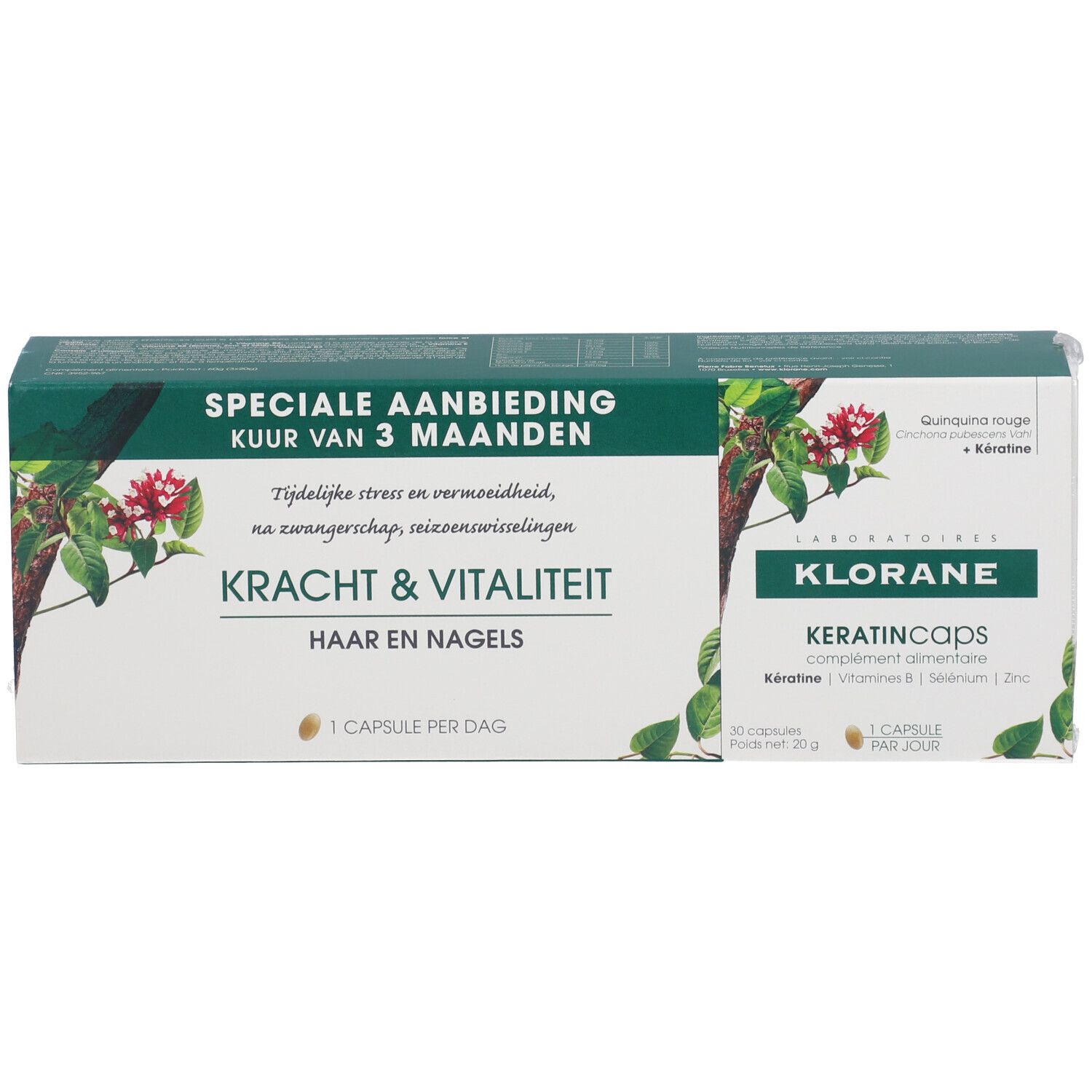 KLORANE Capsules de kératine 3x30 pc(s) - Redcare Apotheke