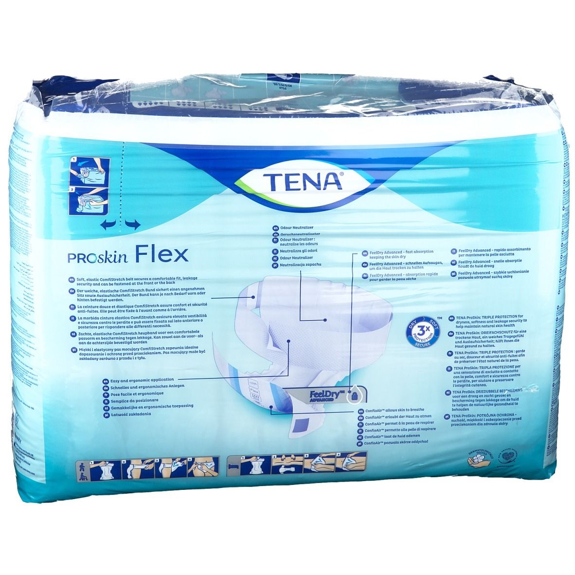 TENA ProSkin Flex Plus Gr. XL 30 St - Redcare Apotheke