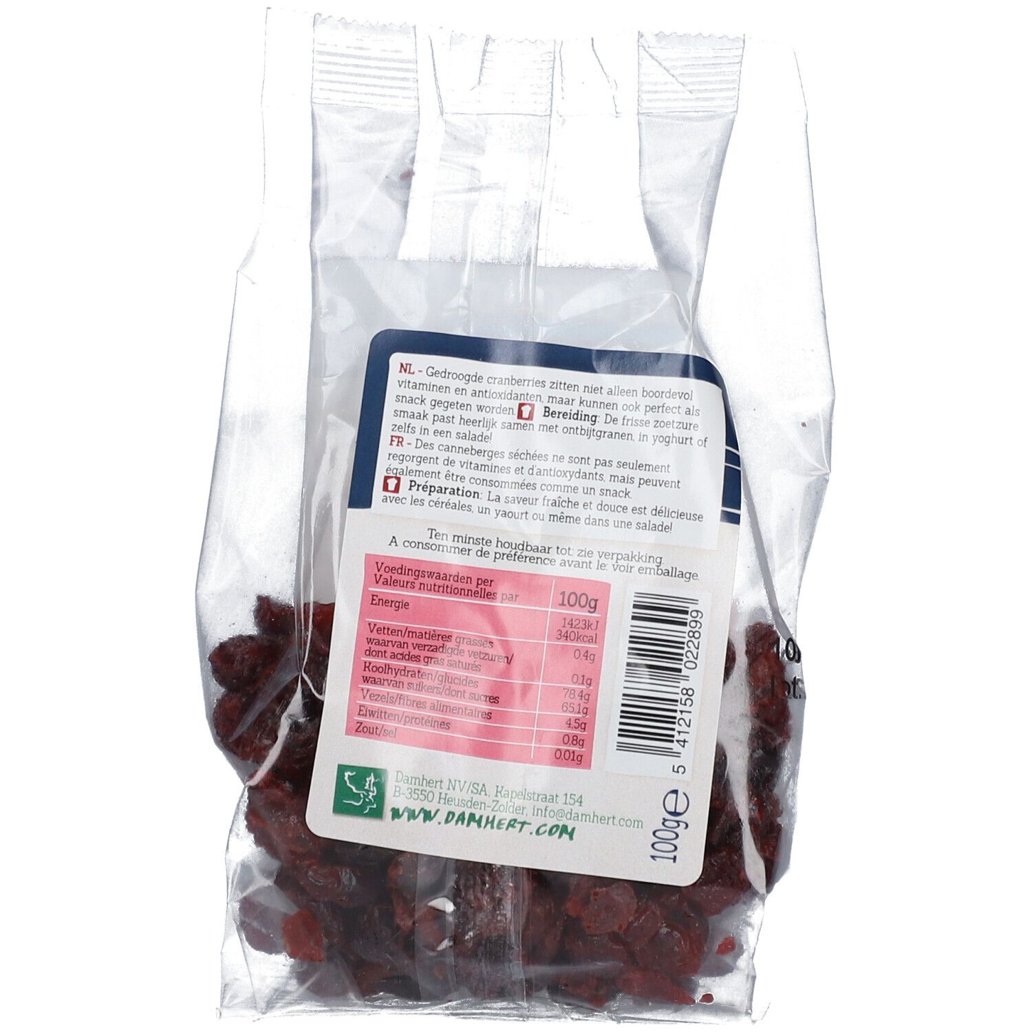 BIOFOOD Cranberries 100 g - Redcare Apotheke