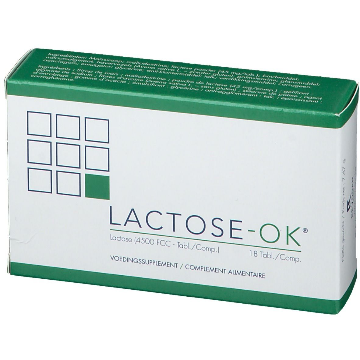 LACTOSE-OK® Comprimés 18 pc(s) - Redcare Apotheke