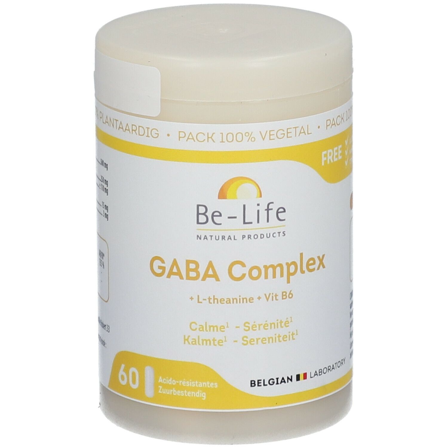 Be-Life GABA Complex + L-Theanin + Vitamin B6 60 St - Redcare Apotheke