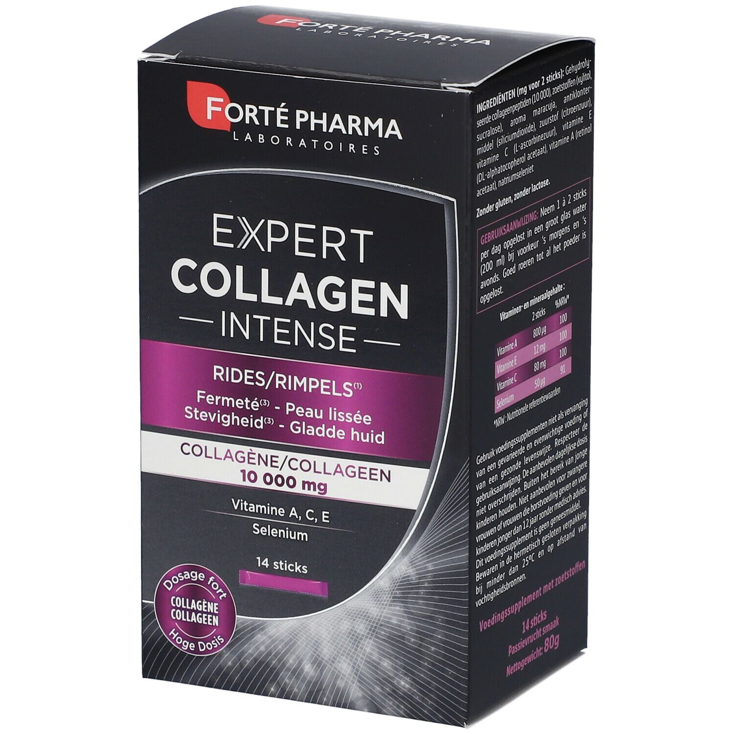 FORTÉ PHARMA EXPERT COLLAGEN INTENSE 14 St - Redcare Apotheke