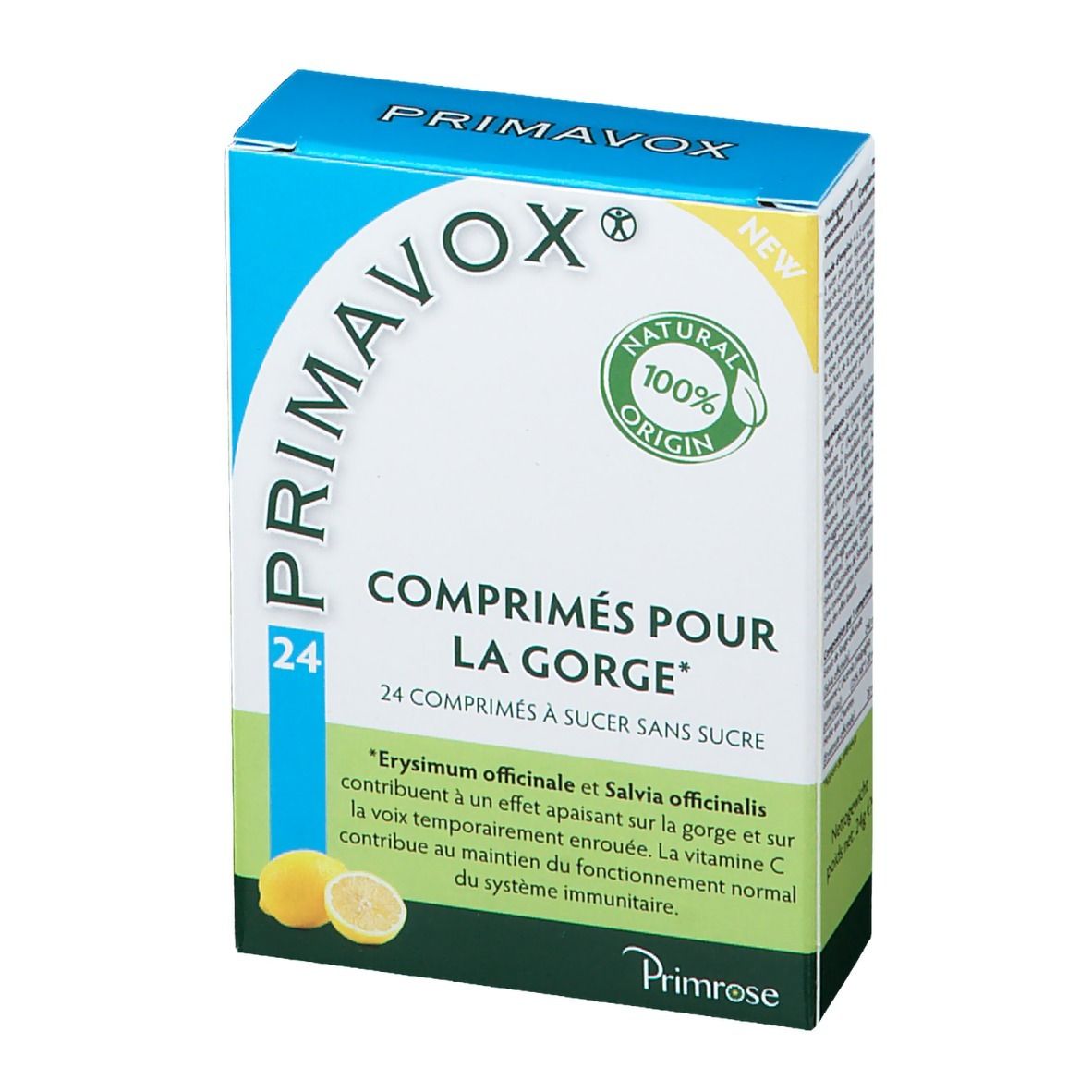 Primrose PRIMAVOX® Comprimés pour la gorge 24 pc(s) - Redcare Apotheke