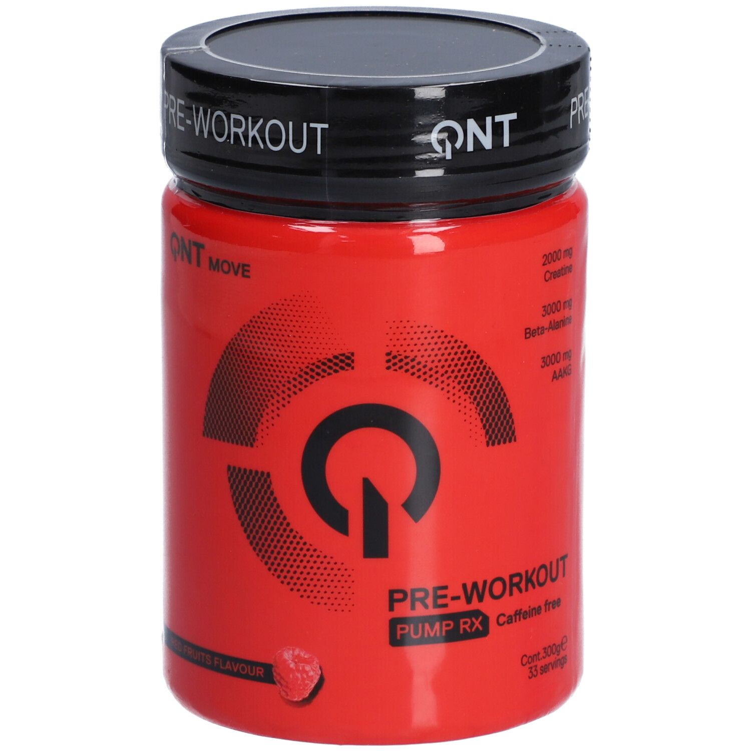 QNT PRE-WORKOUT Extra Concentrated Red Fruits 300g 300 g - Redcare Apotheke