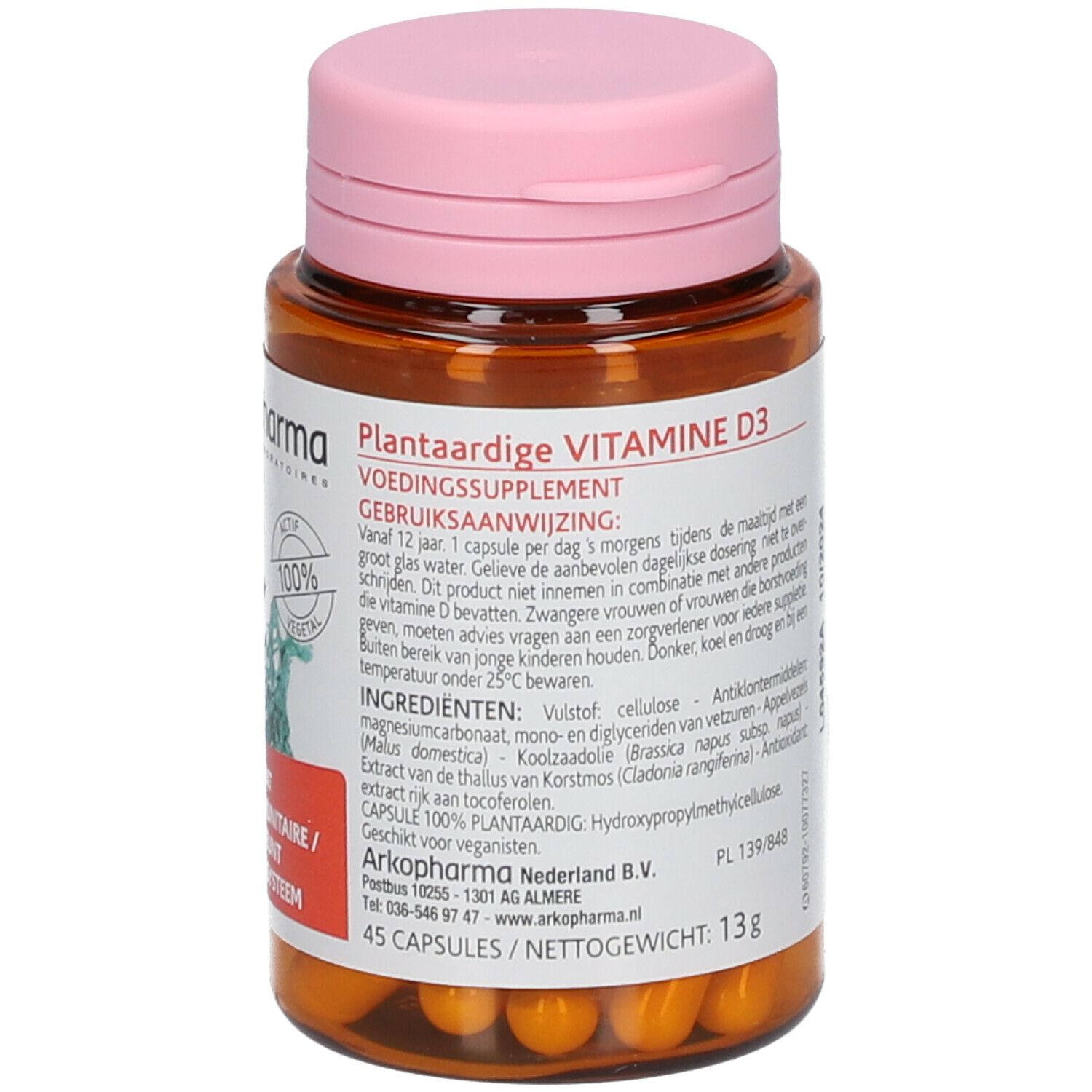 Arkopharma Arkocaps® Vitamin D3 45 St - Redcare Apotheke