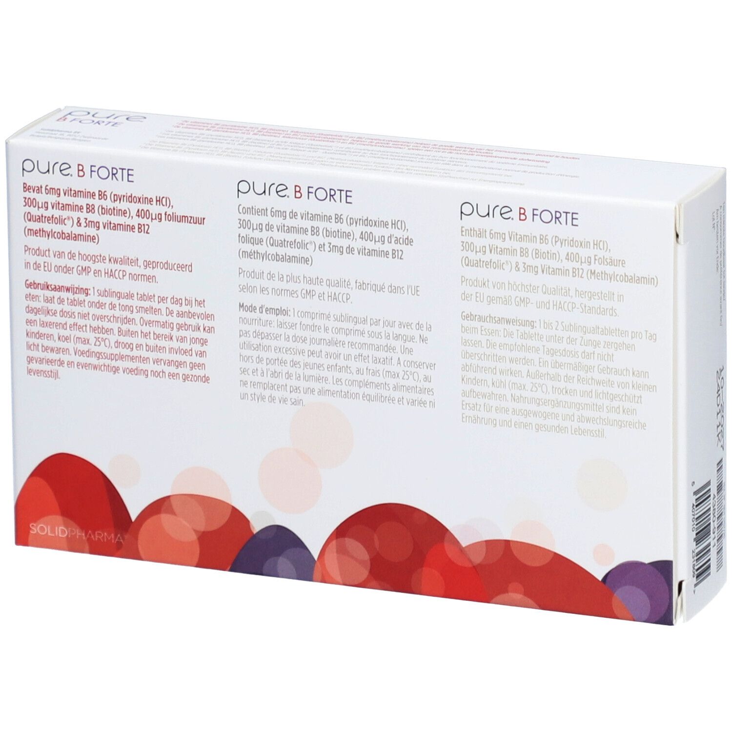 PURE® B Forte 60 St - Redcare Apotheke