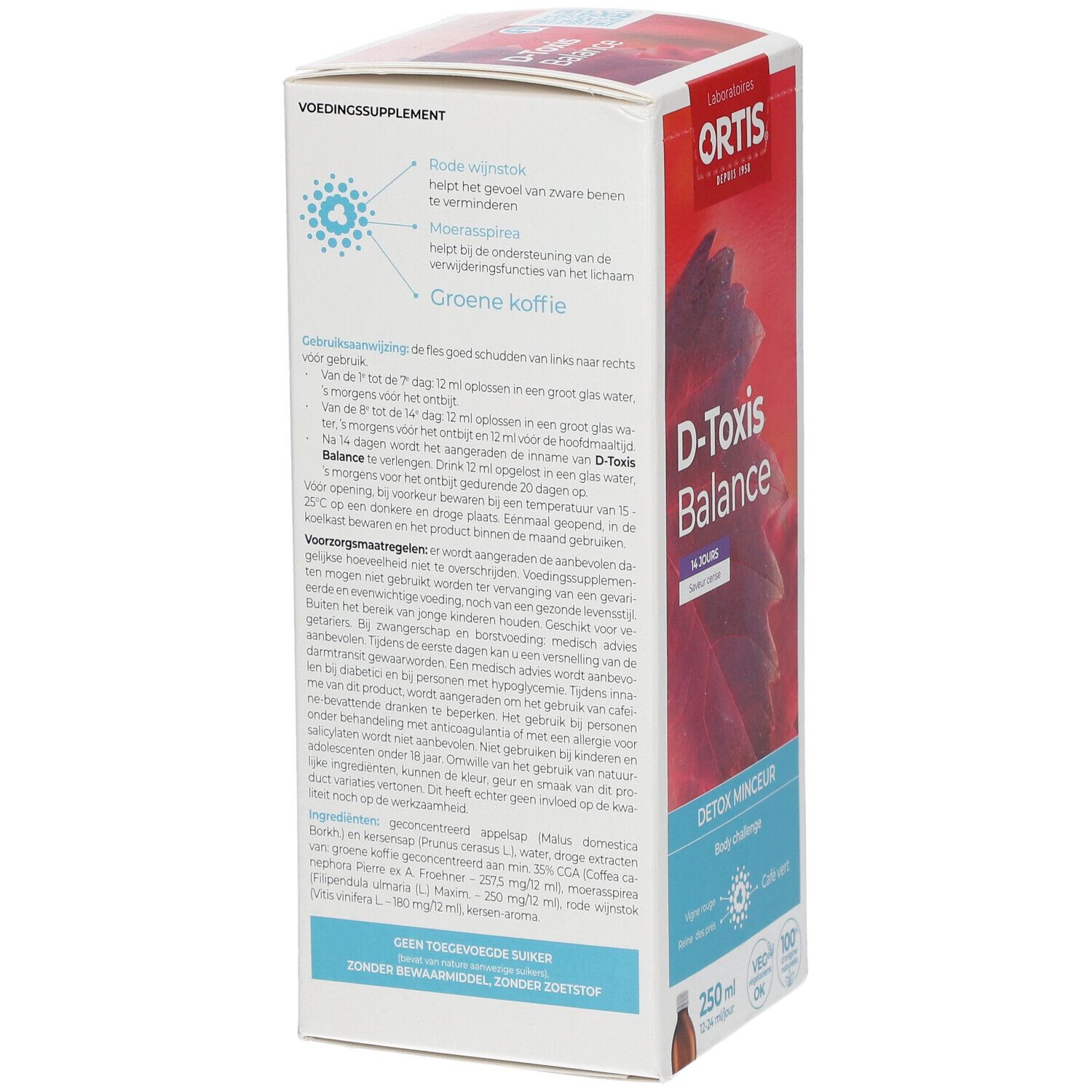 ORTIS D-Toxis Balance 250 ml - Redcare Apotheke