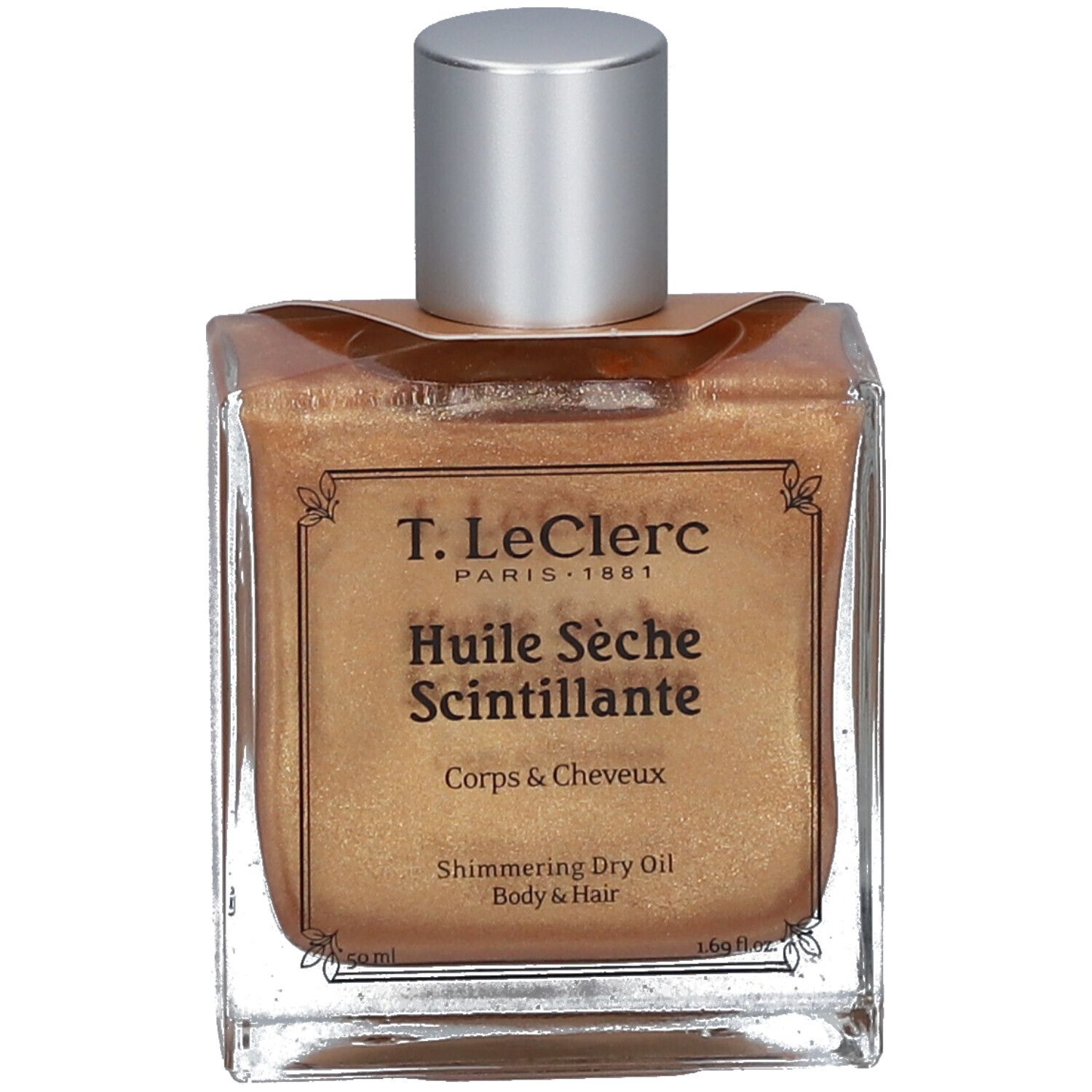 T.LECLERC Huile sèche Scintillante Corps & cheveux 50 ml - Redcare Apotheke
