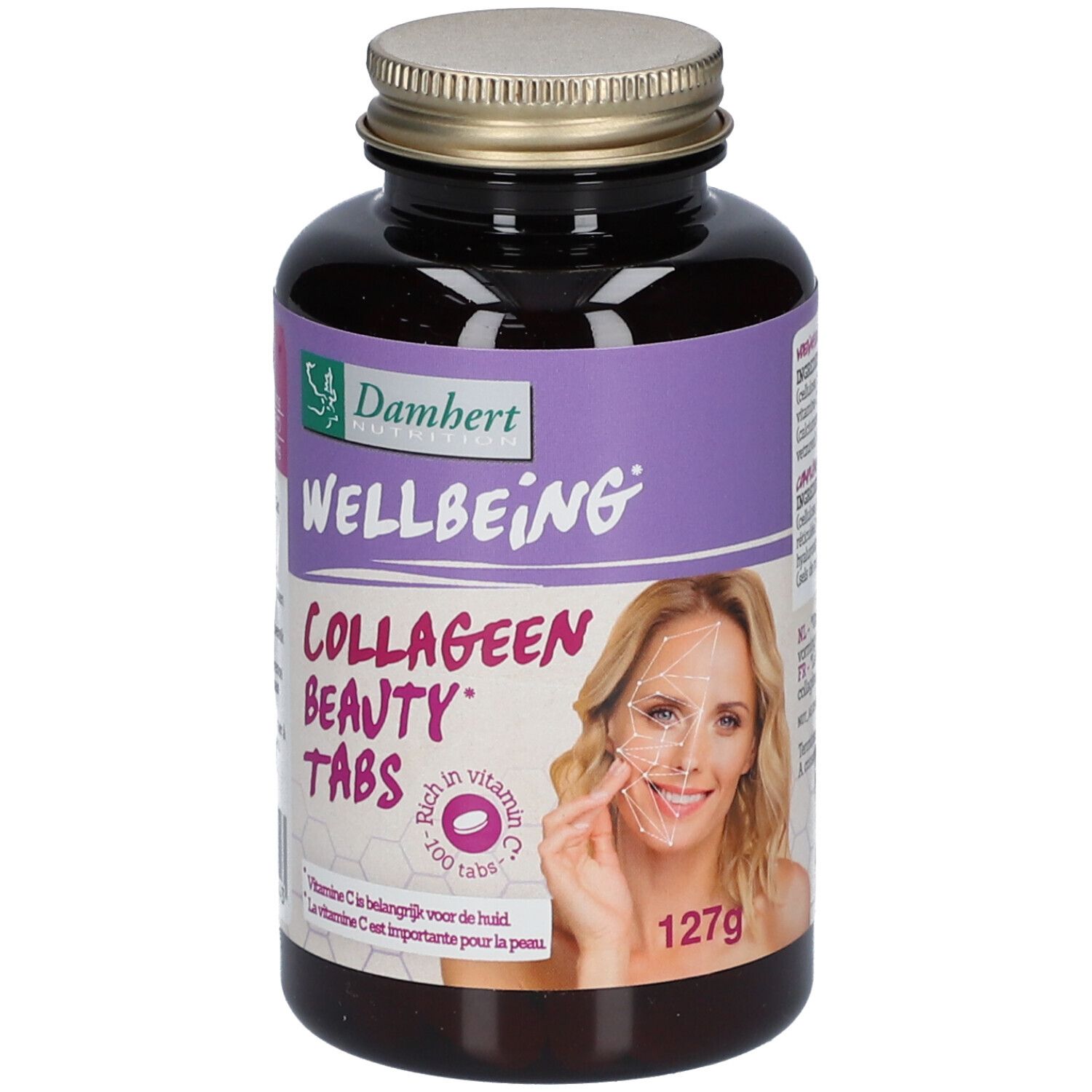 Damhert Wellbeing Collagen Beauty Tabs 130 g - Redcare Apotheke