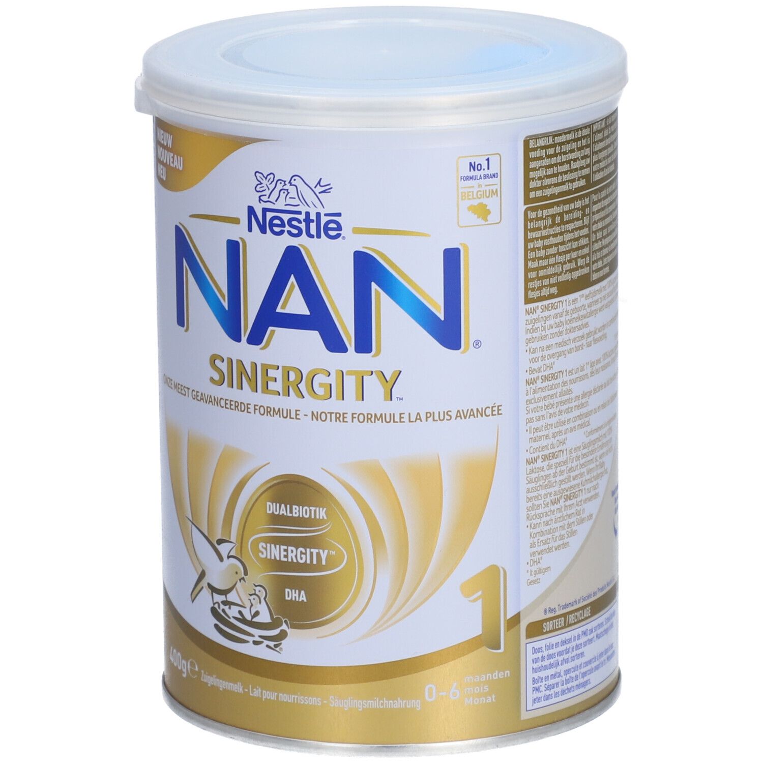 Nestlé® NAN® SINERGITY 1 0-6 Monate 400 g - Redcare Apotheke