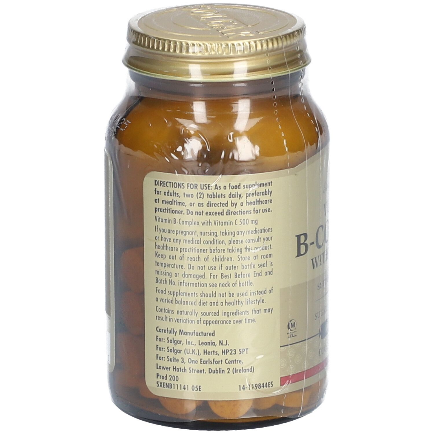 SOLGAR® Vitamin B-Complex 100 St - Redcare Apotheke