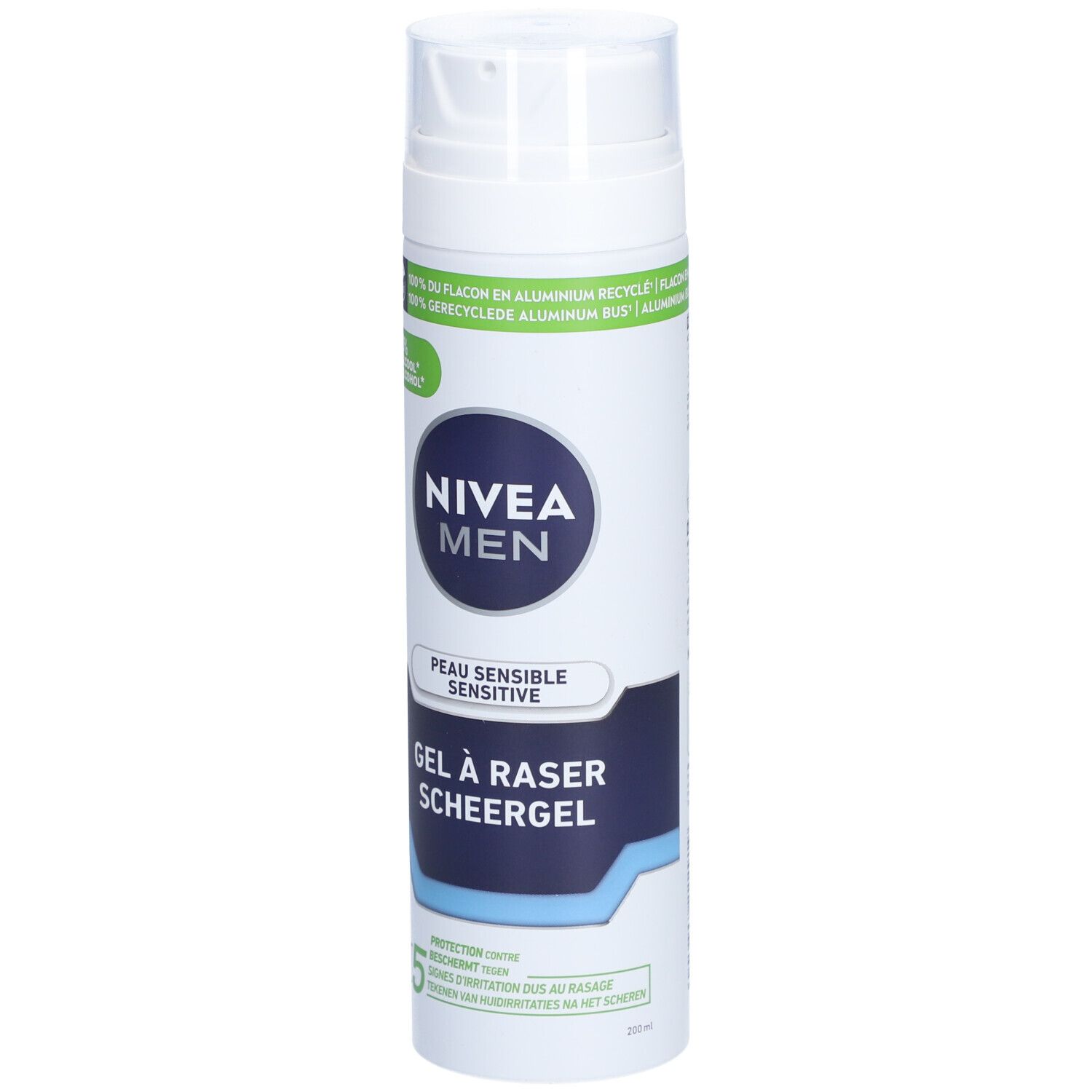 NIVEA MEN Rasiergel für empfindliche Haut 200 ml - Redcare Apotheke
