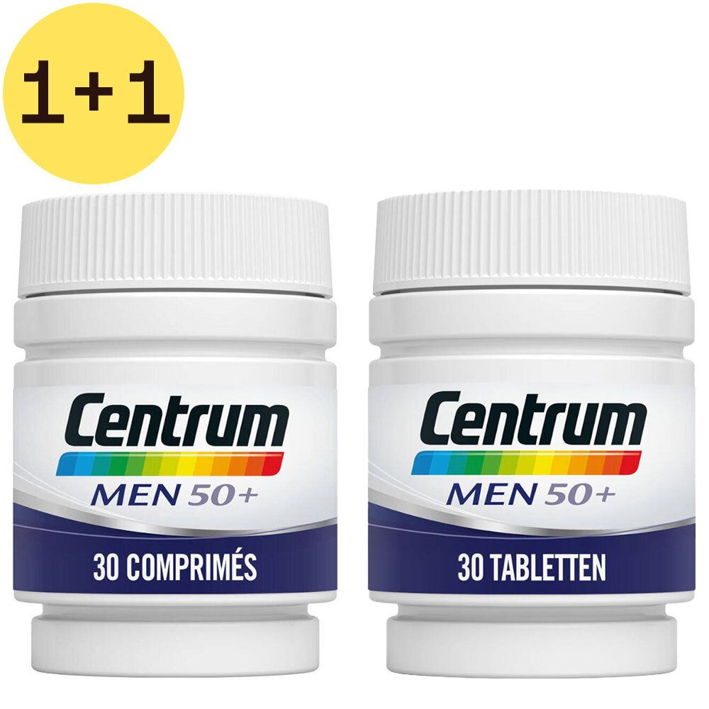 Duplicate - Centrum Men 50+ 2 voor 1 PROMO 2x30 St - Redcare Apotheke