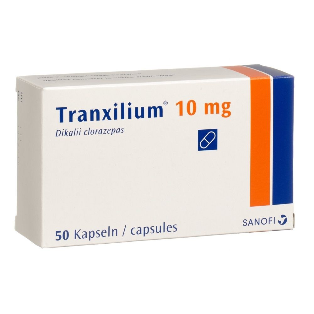 TRANXILIUM Kaps 10 mg 50 Stk - Redcare Apotheke