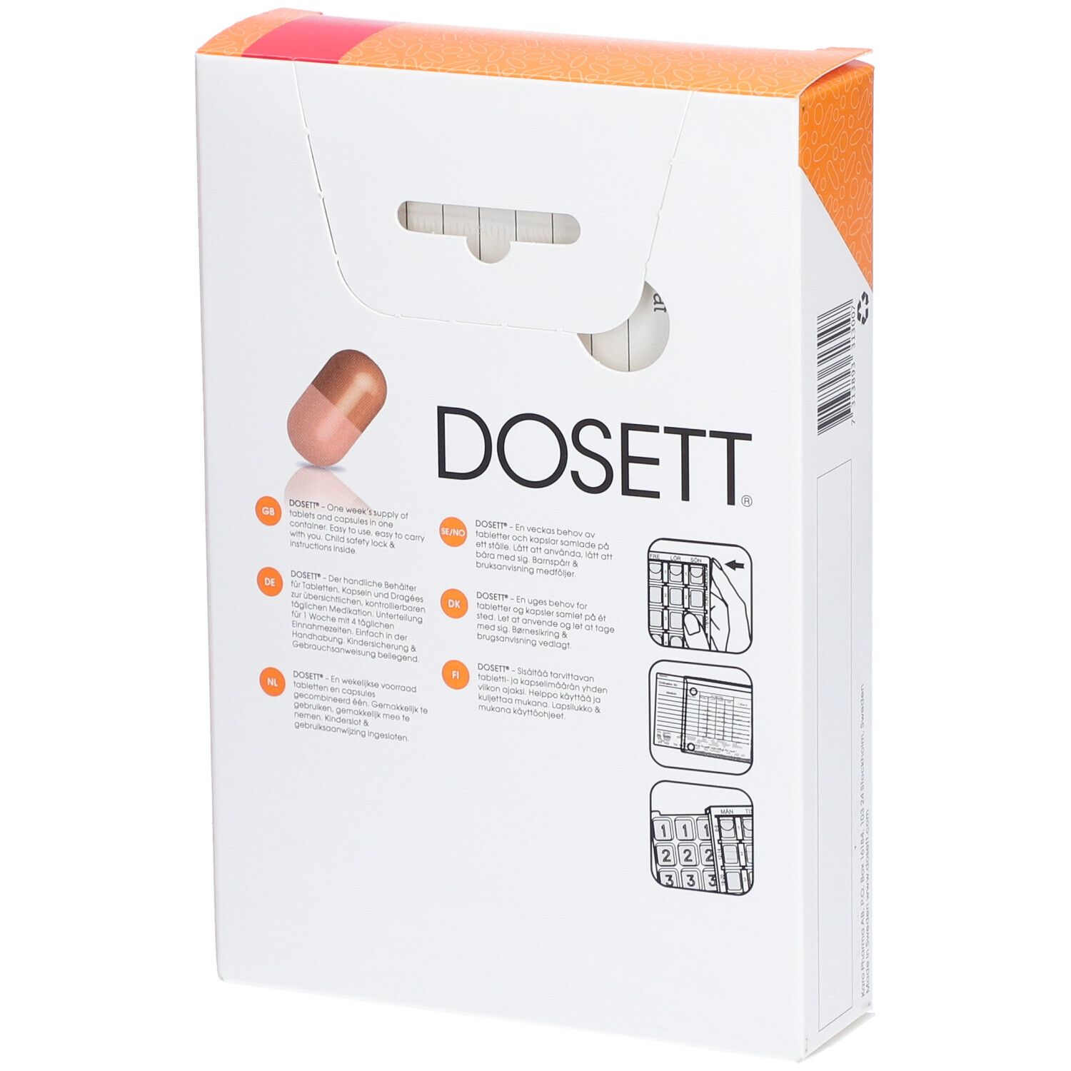 DOSETT Midi Dosierbox 1 St - Redcare Apotheke