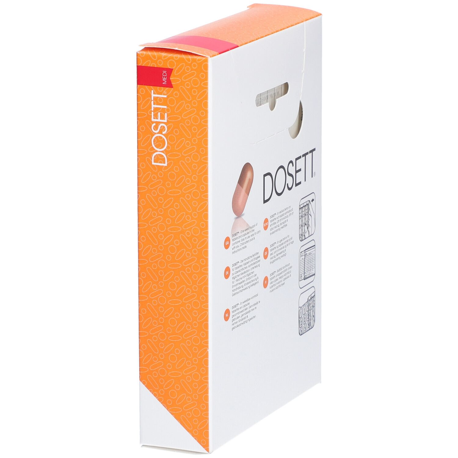 DOSETT Midi Dosierbox 1 St - Redcare Apotheke
