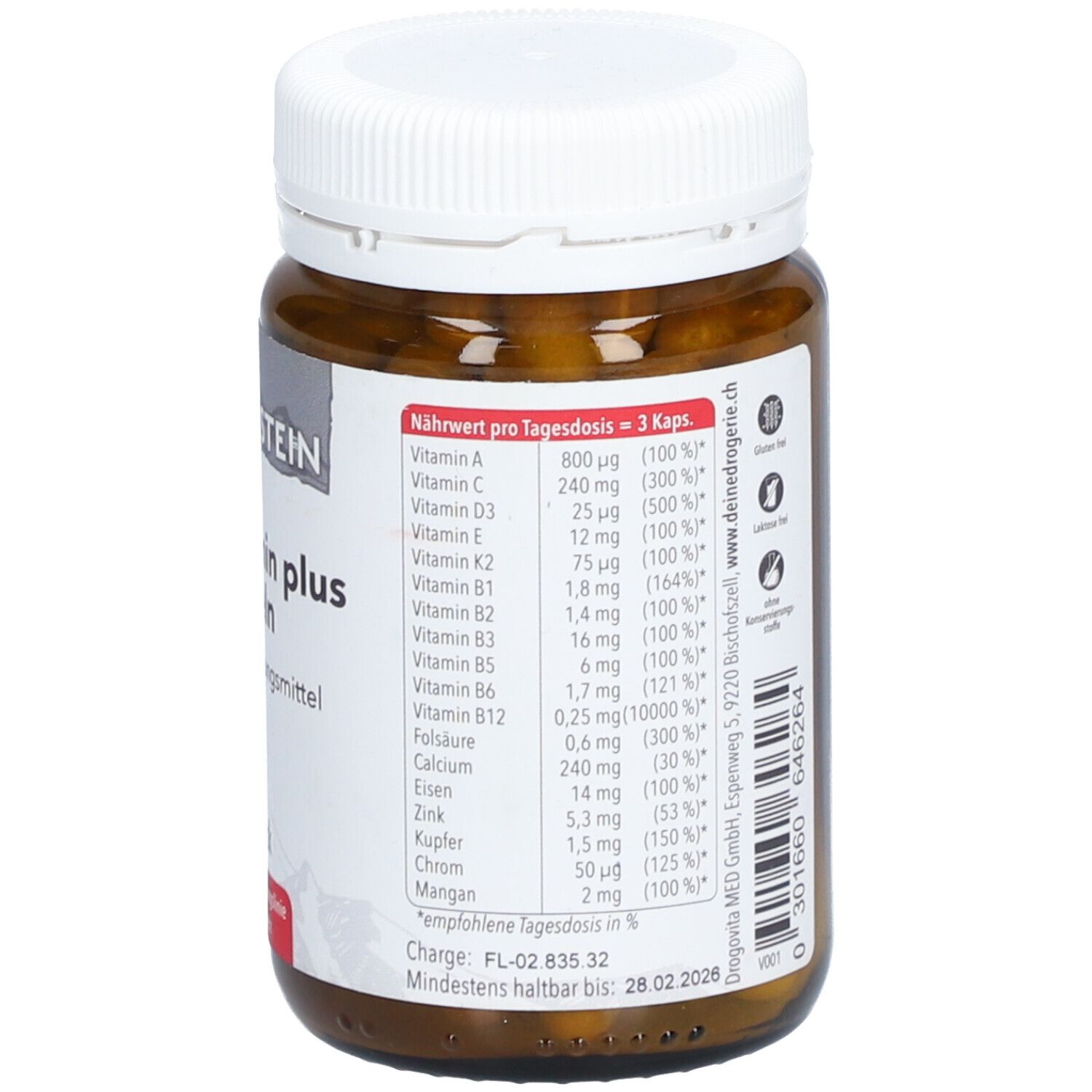 NATURSTEIN Lacto-Vitamine plus 100 St - Redcare Apotheke