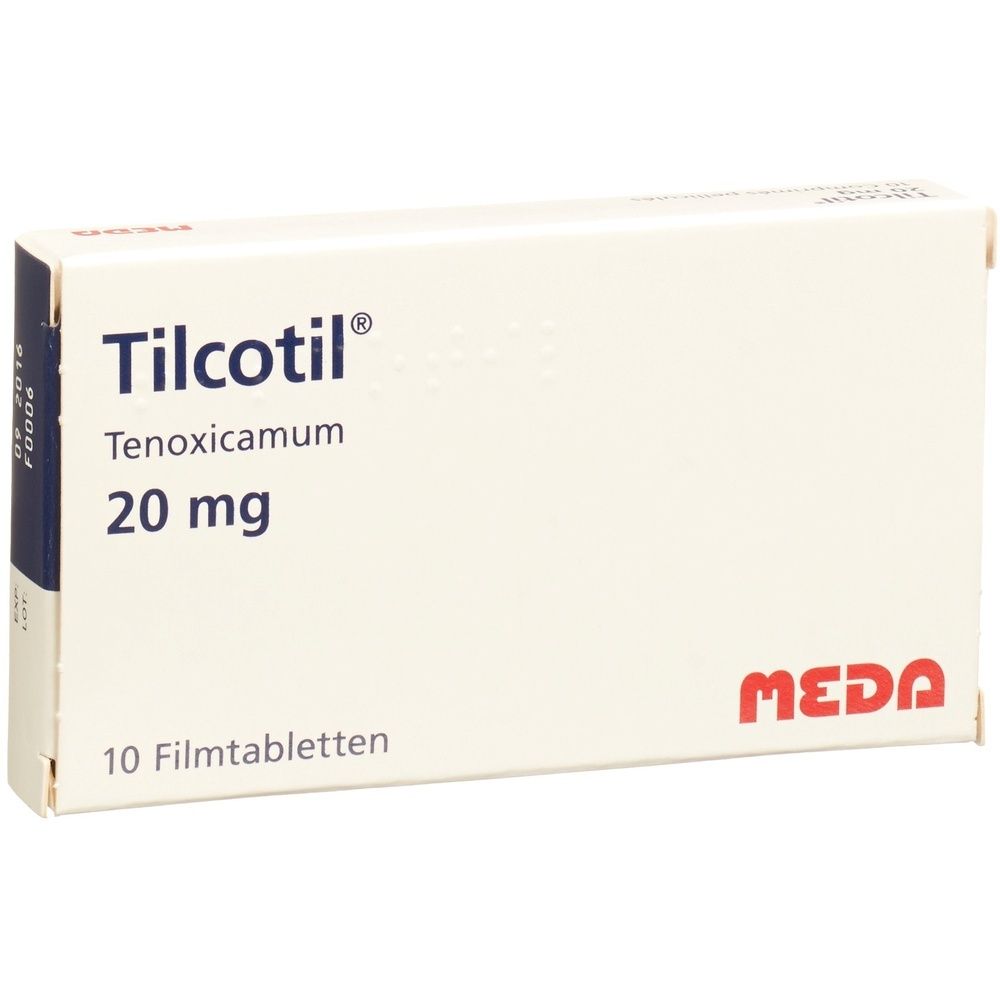 TILCOTIL Filmtabl 20 mg 10 Stk - Redcare Apotheke