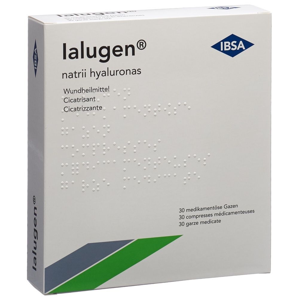 IALUGEN Medizinalgaze 10x10cm 30 Stk - Redcare Apotheke