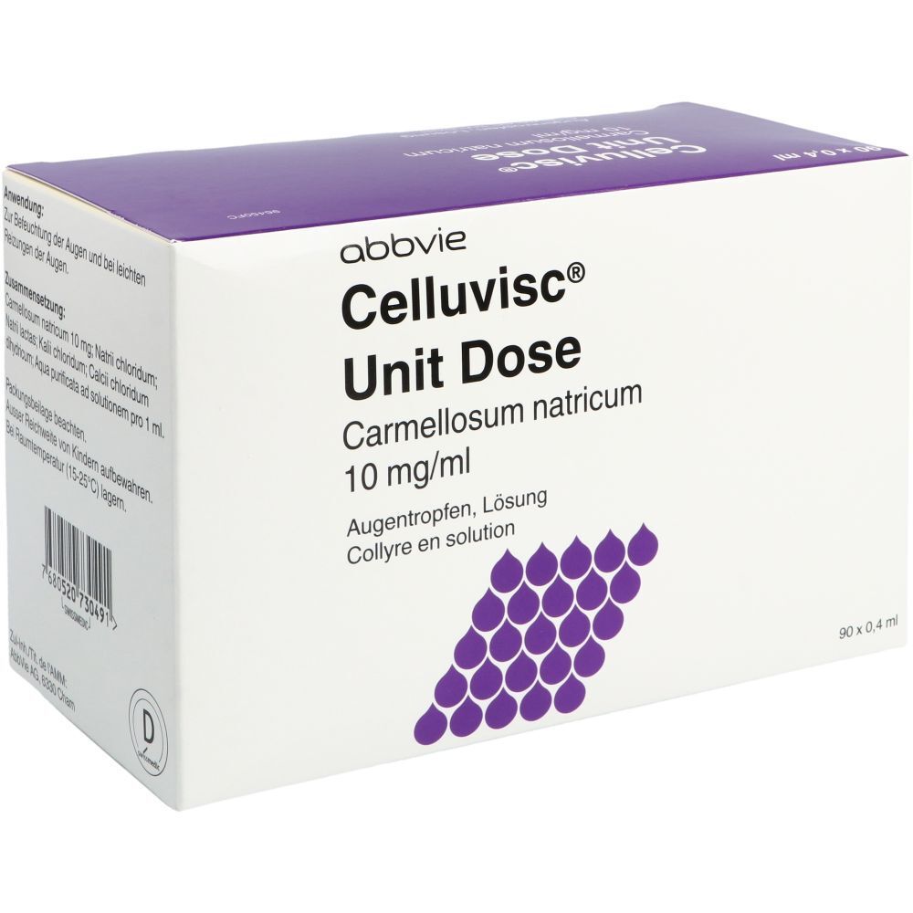 CELLUVISC Unit Dose Gtt Opht 90 x 0.4 ml - Redcare Apotheke