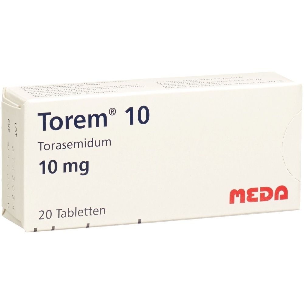 TOREM Tabl 10 mg 20 Stk - Redcare Apotheke