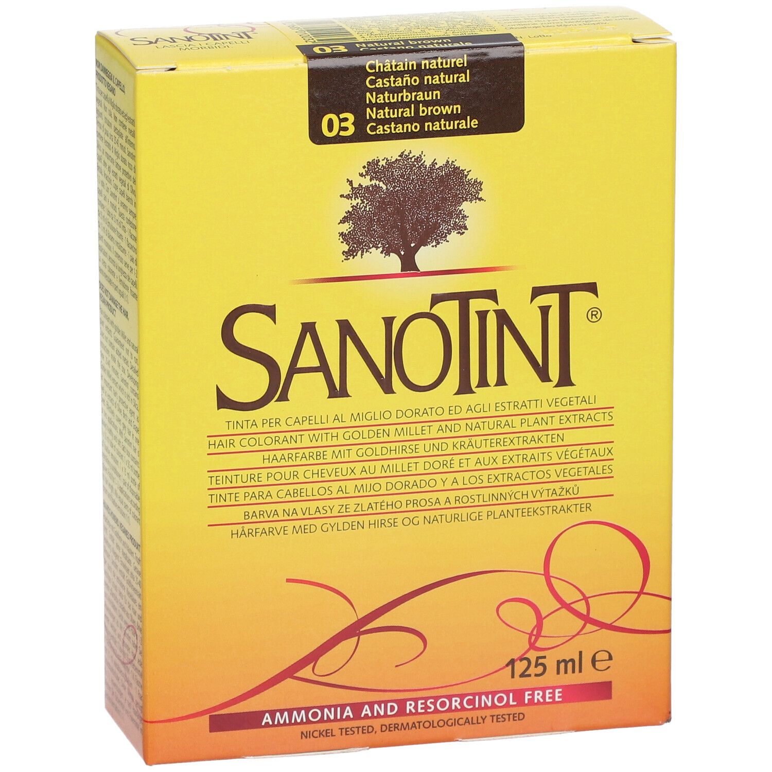 SANOTINT® Haarfarbe naturbraun 03 125 ml - Redcare Apotheke