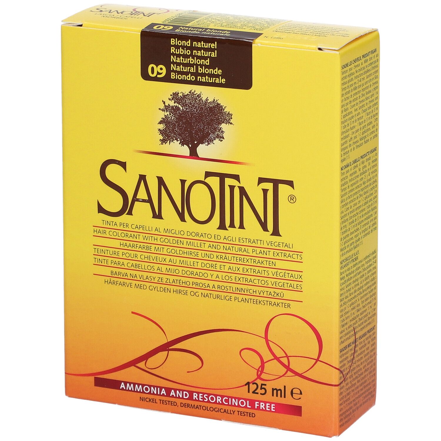 SANOTINT® Haarfarbe naturblond 09 125 ml - Redcare Apotheke