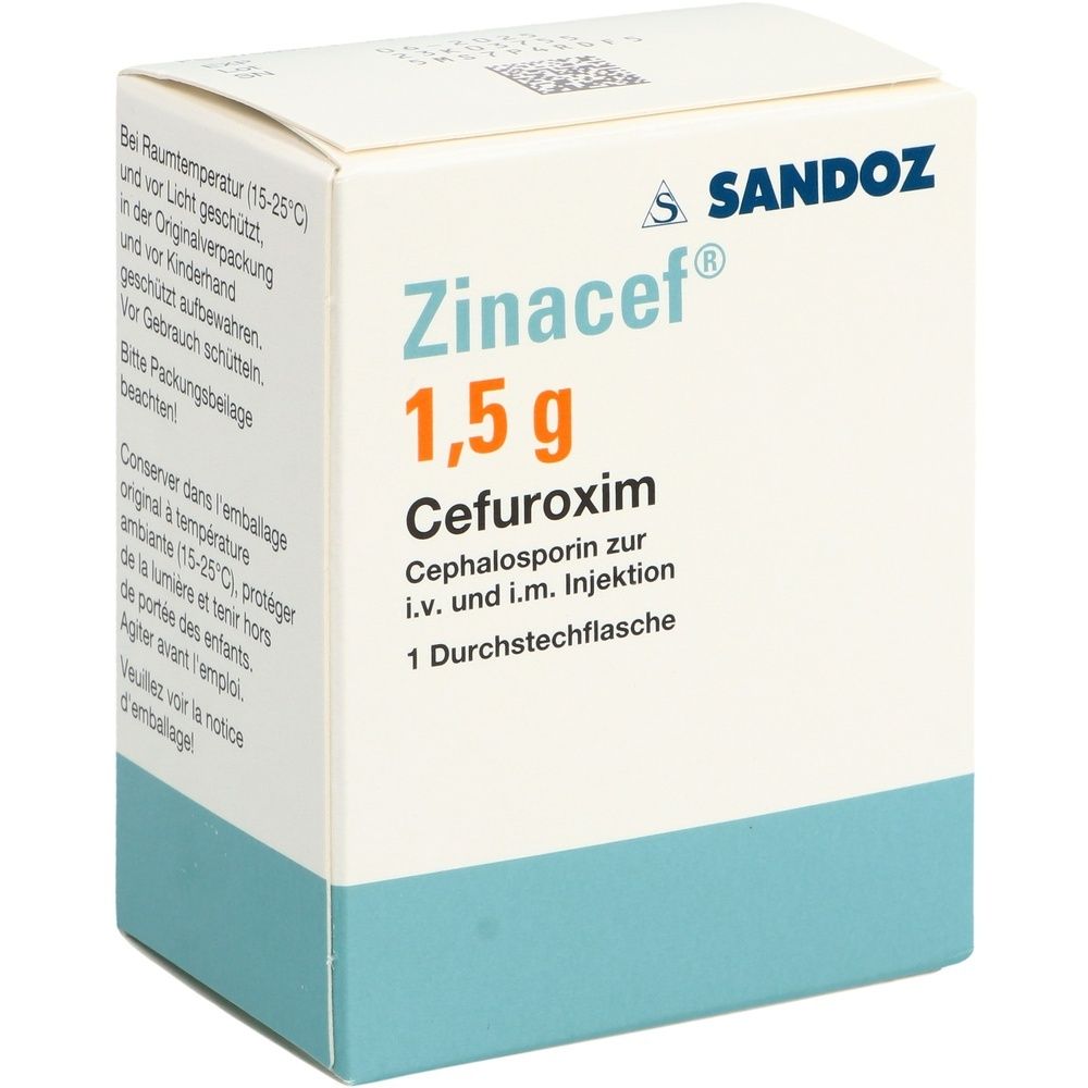 ZINACEF Trockensub 1.5 g i.v.Monovial - Redcare Apotheke