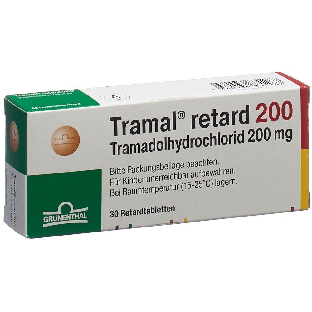 TRAMAL retard Ret Tabl 200 mg 30 Stk - Redcare Apotheke