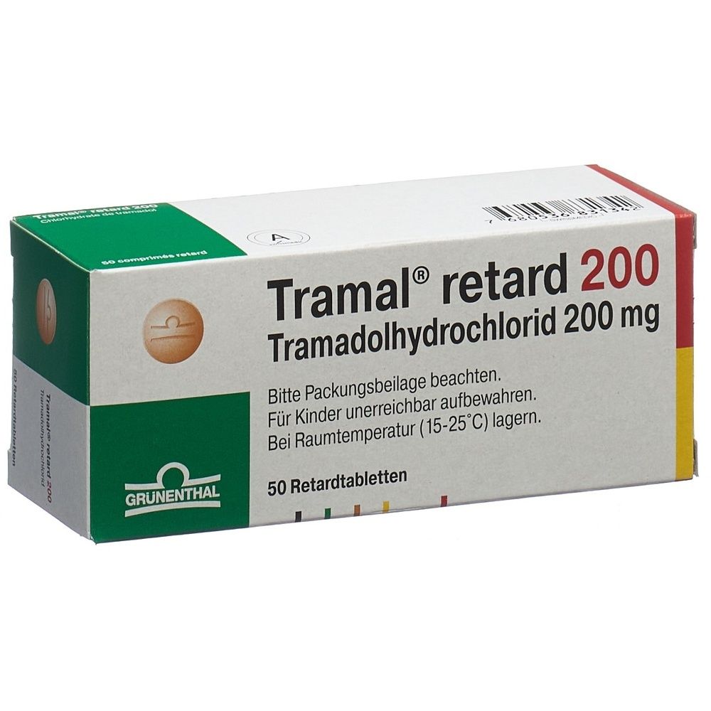 TRAMAL retard Ret Tabl 200 mg 50 Stk - Redcare Apotheke
