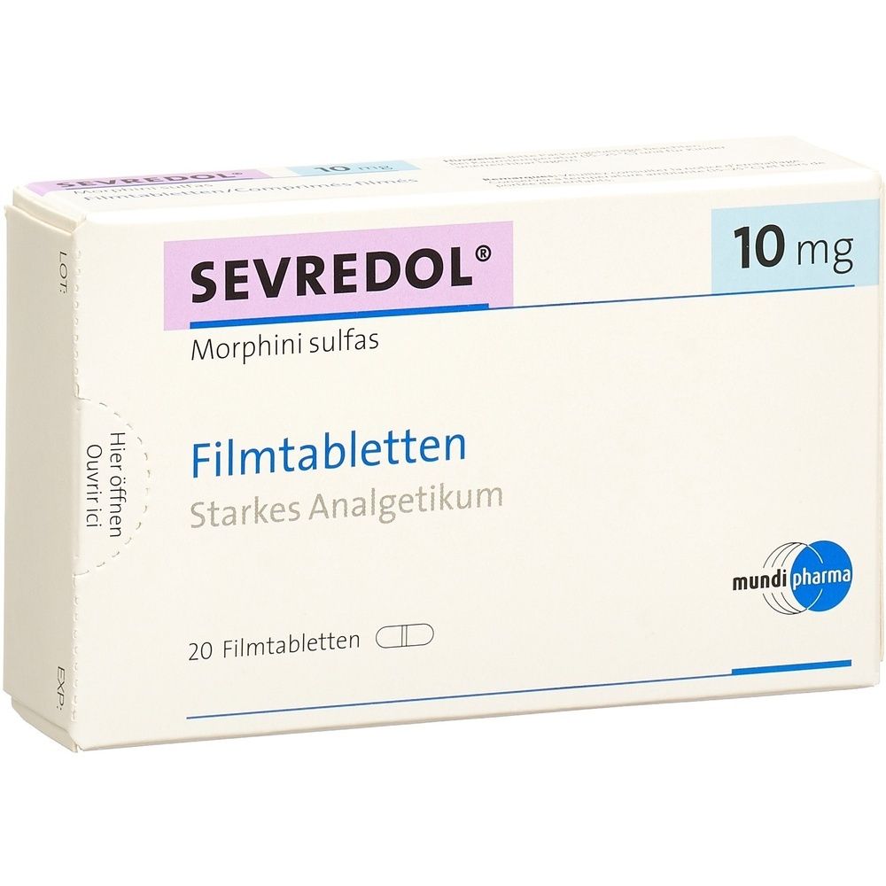SEVREDOL Filmtabl 10 mg 20 Stk - Redcare Apotheke