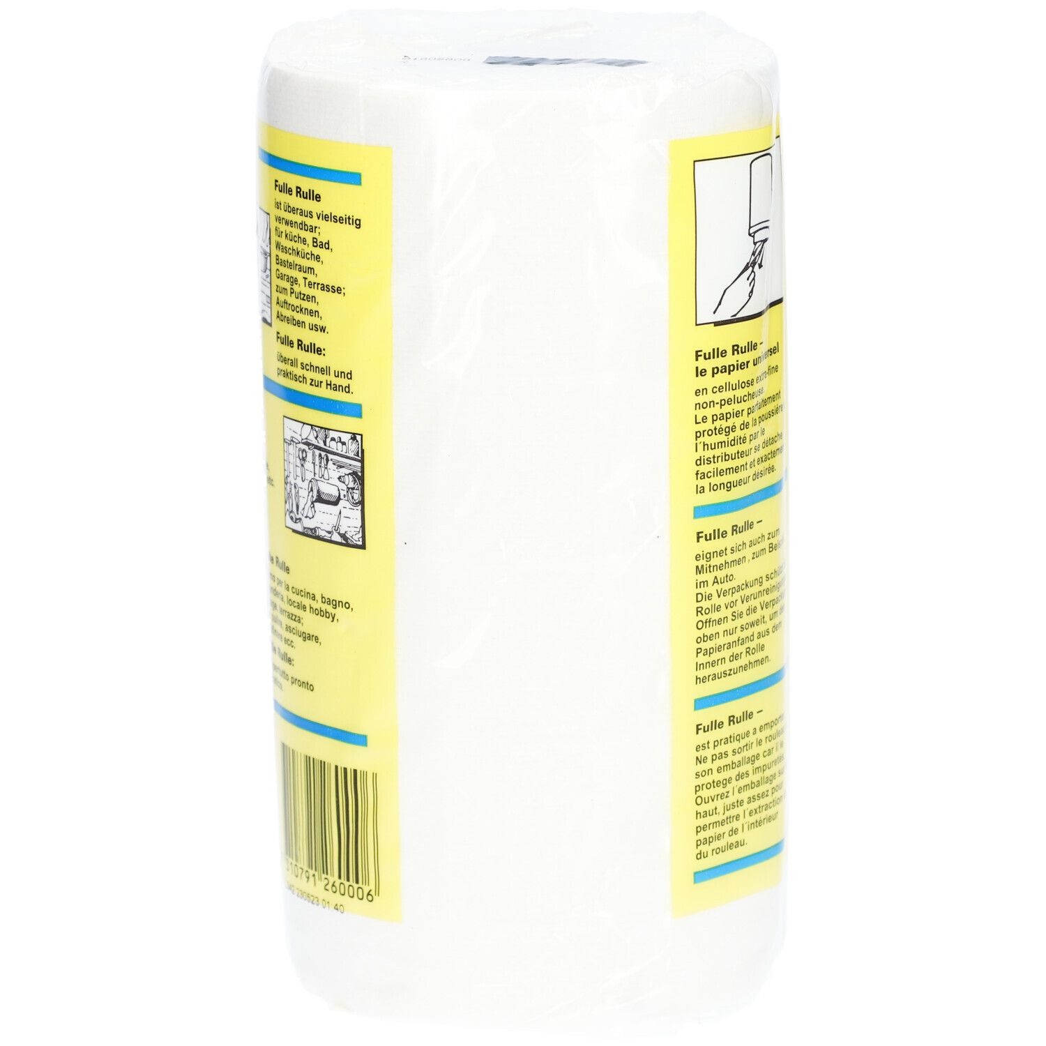 FULLE RULLE Universelle Ersatzpapierrolle - 100 Meter 1 St - Redcare ...