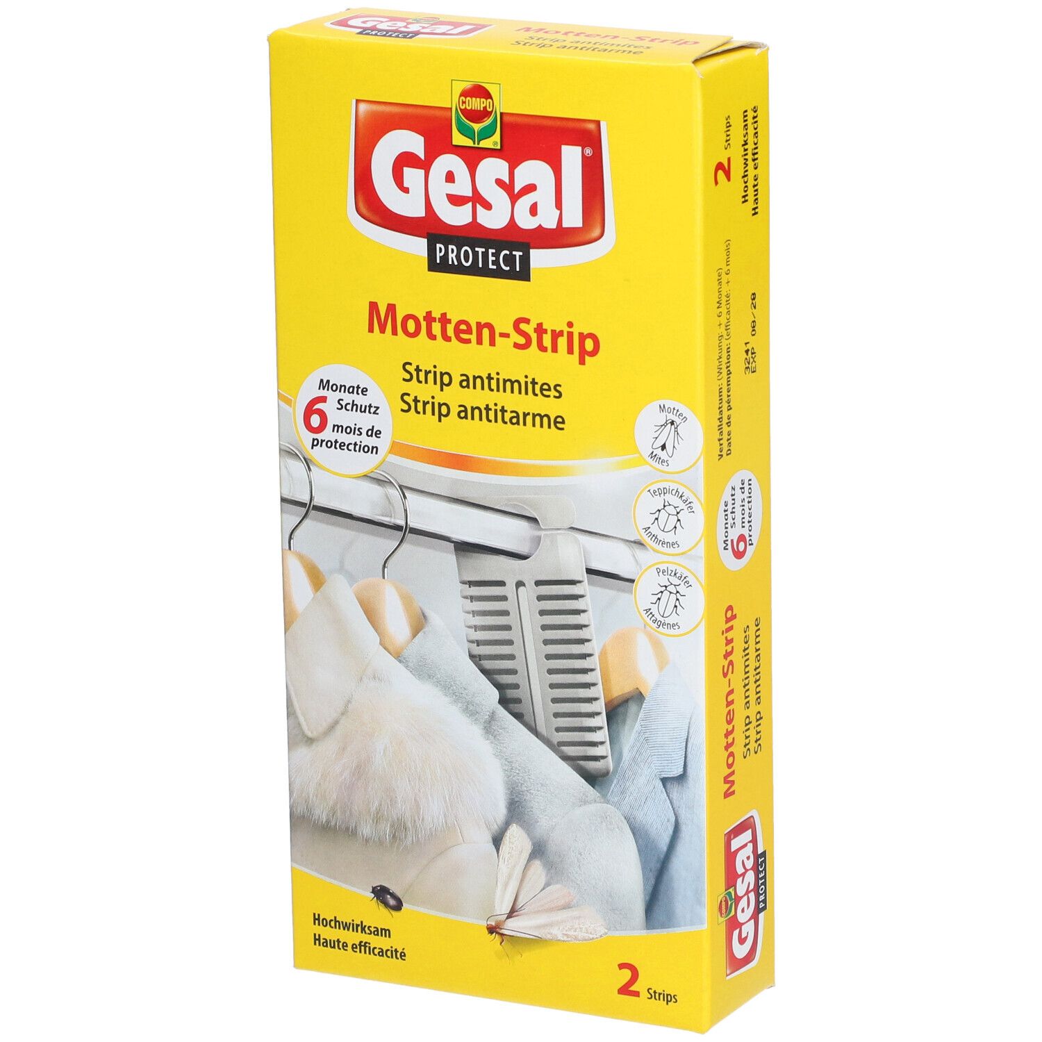 Gesal® Motten-Strip 2 St - Redcare Apotheke