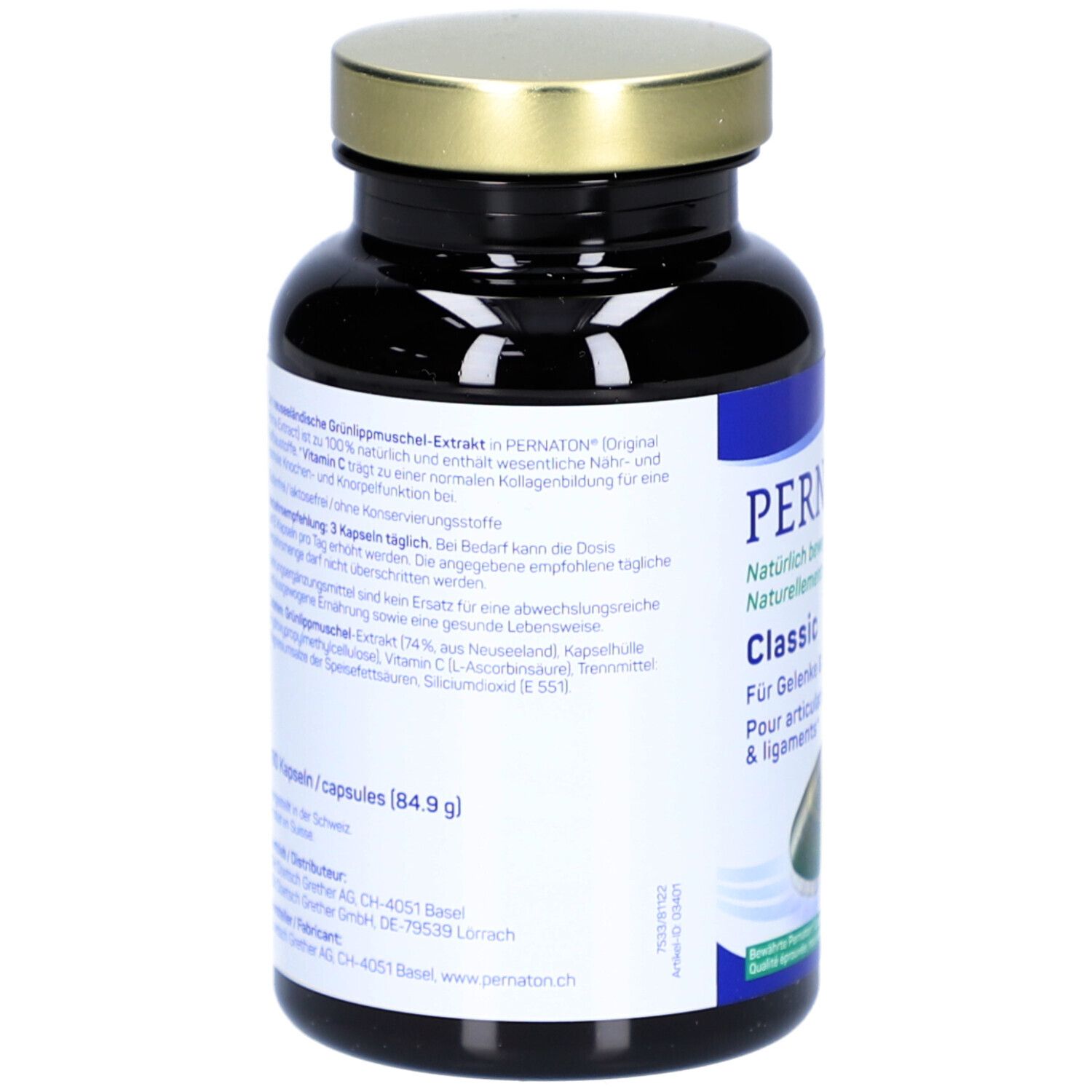 PERNATON Grünlippmuschel Kaps 350 mg 180 St - Redcare Apotheke