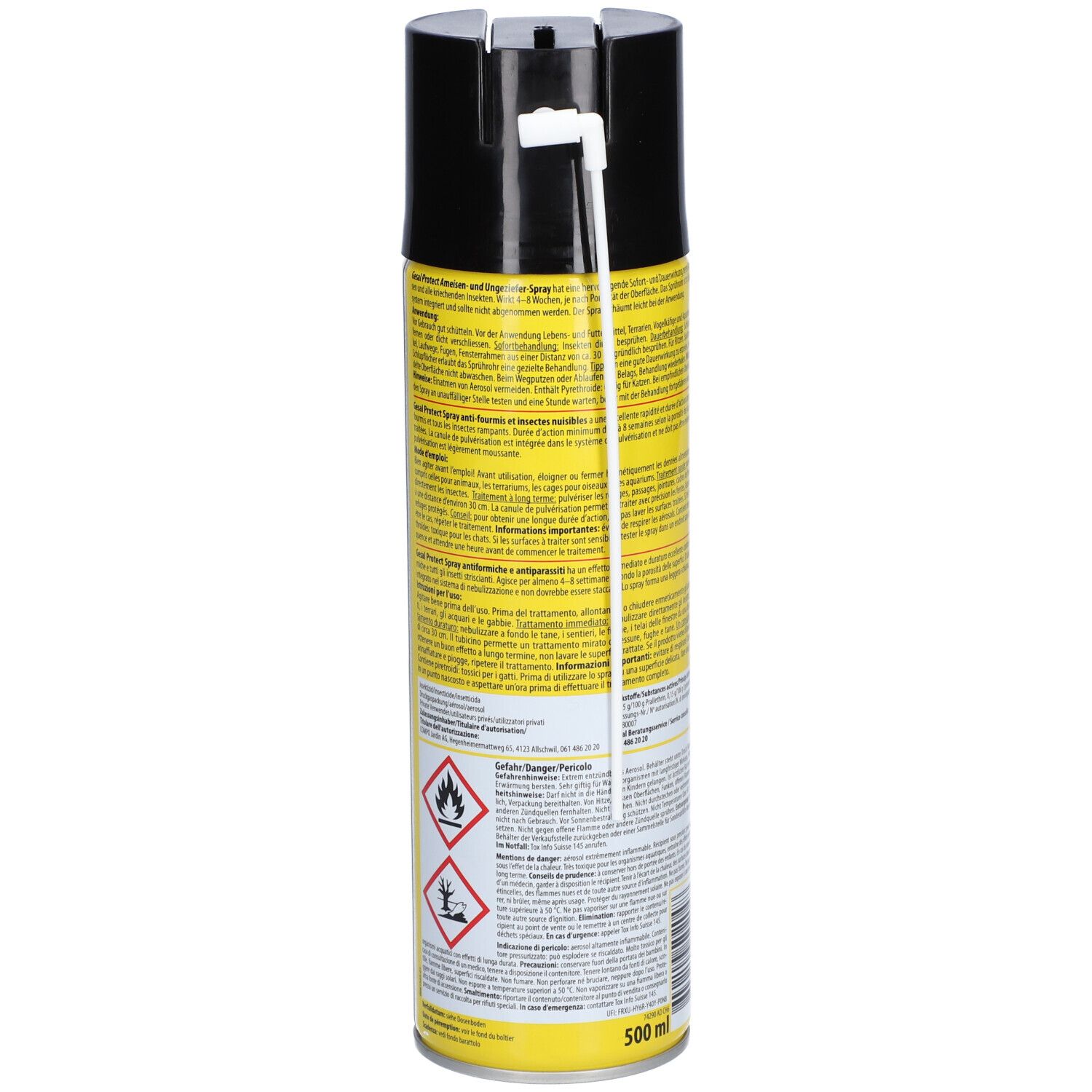 GESAL PROTECT Spray anti-fourmis et insectes nuisibles 500 ml - Redcare ...