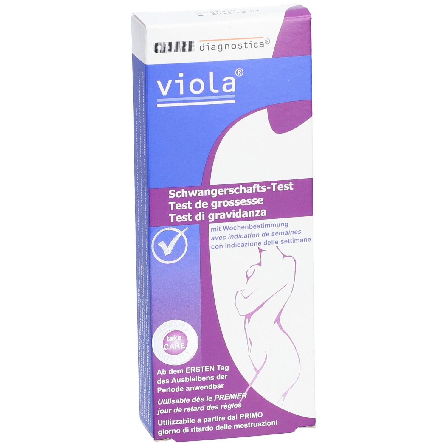 viola® Schwangerschaftstest 1 St - Redcare Apotheke
