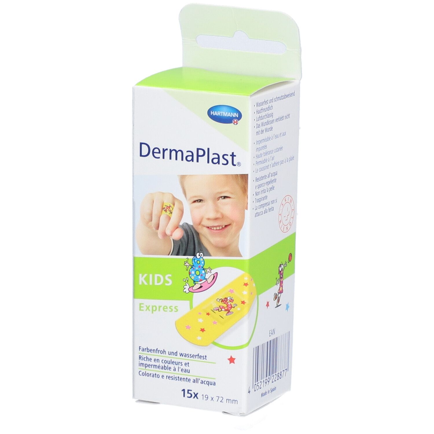HARTMANN Dermaplast® Kids Express Pansements 19 x 72 mm 15 St - Redcare ...