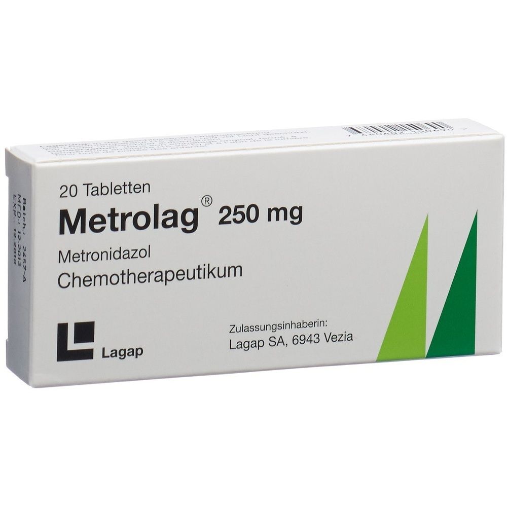 METROLAG Tabl 250 mg 20 Stk - Redcare Apotheke