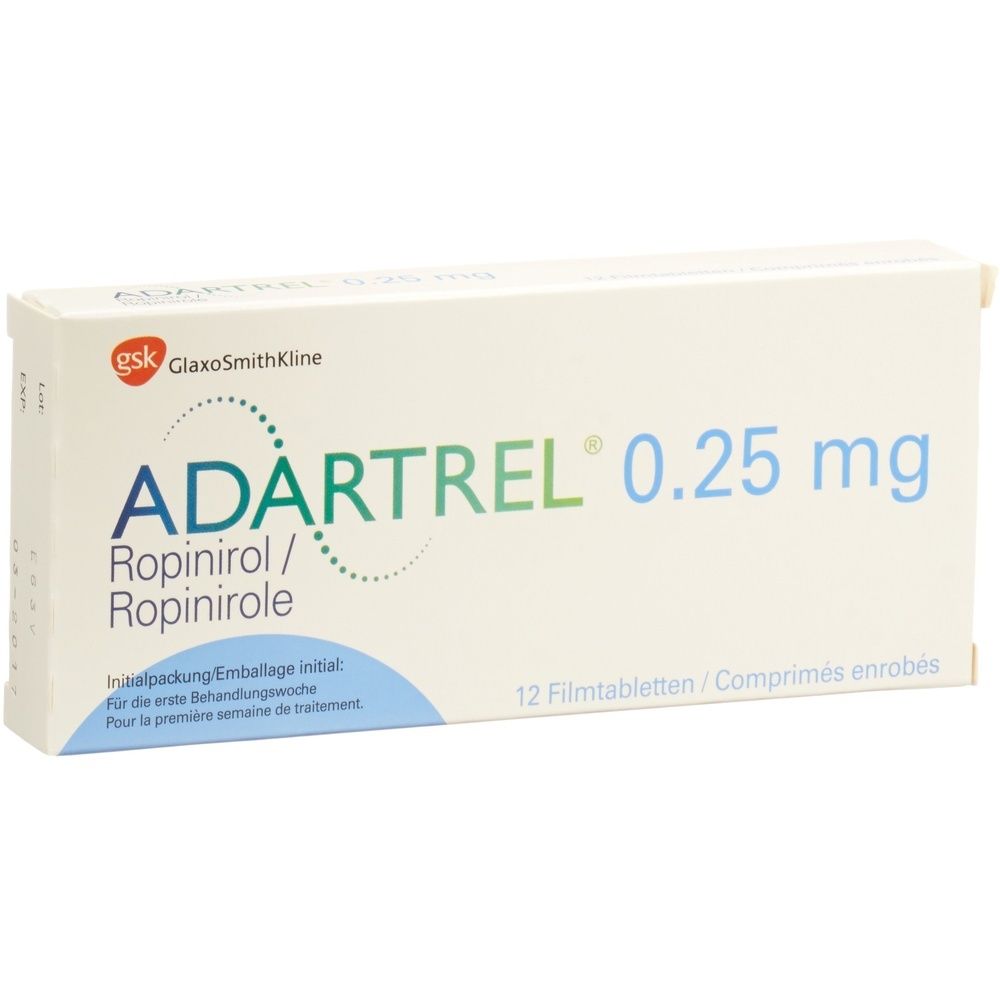 ADARTREL Filmtabl 0.25 mg 12 Stk 12 St - Redcare Apotheke