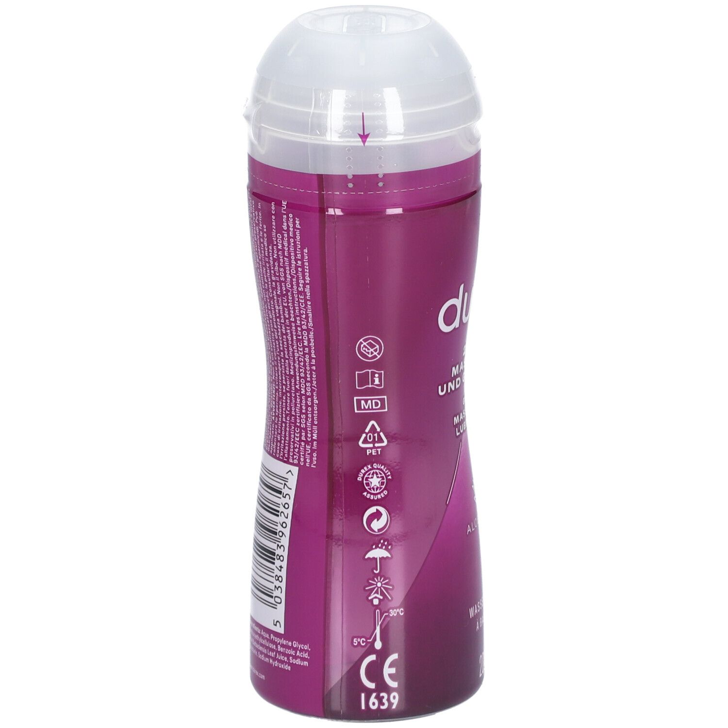 durex® 2 IN 1 MASSAGE- UND GLEITGEL 200 ml - Redcare Apotheke