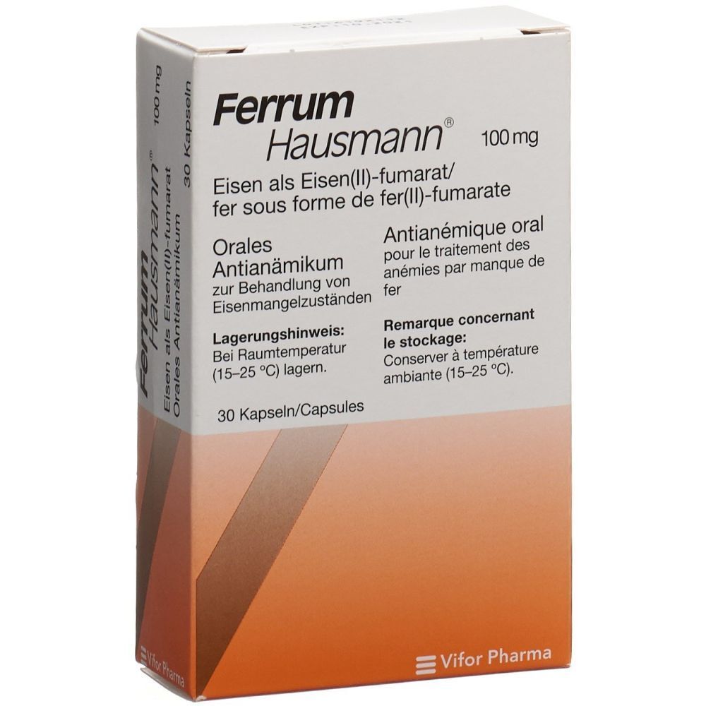 FERRUM Hausmann Ret Kaps 100 mg 30 Stk - Redcare Apotheke