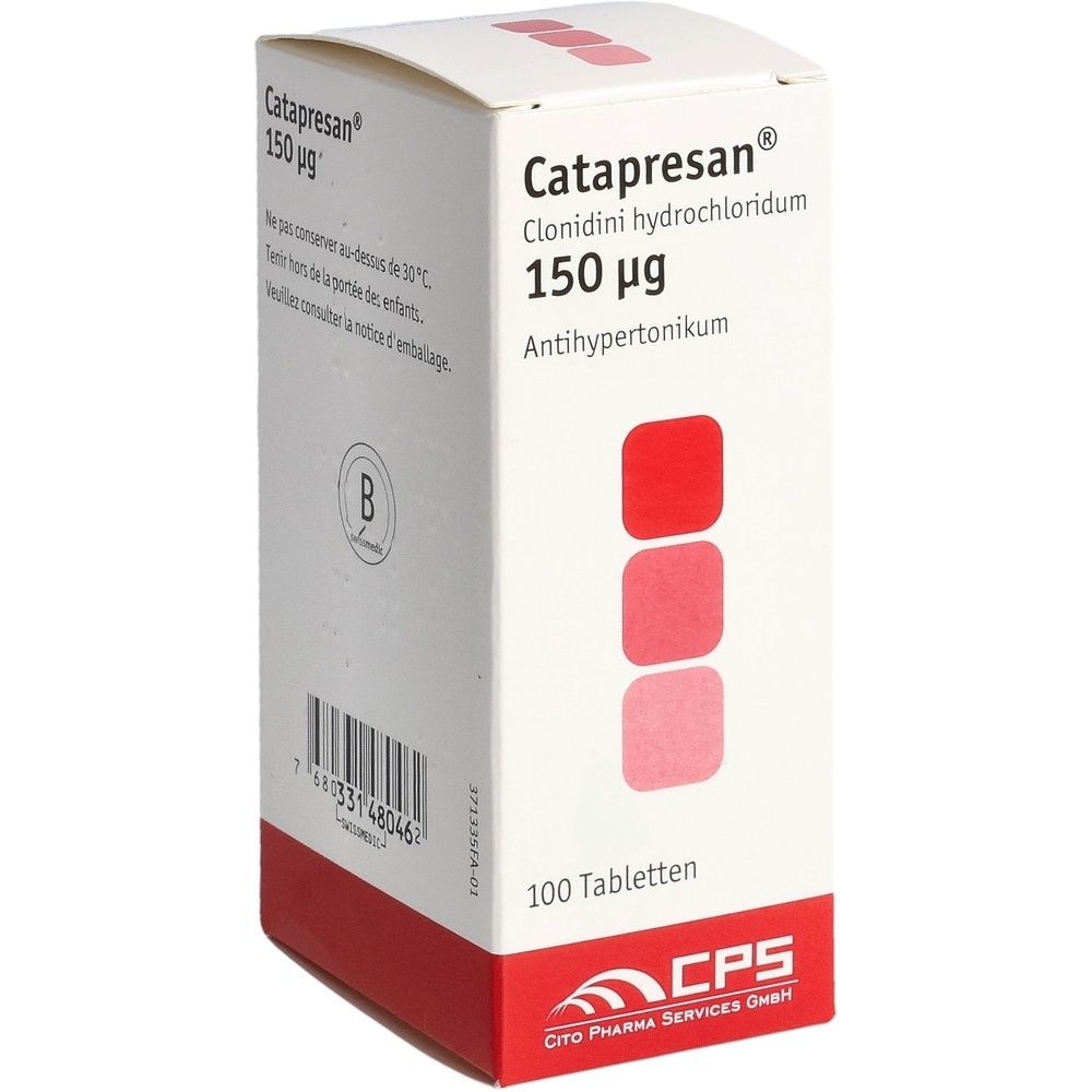CATAPRESAN Tabl 150 mcg 100 Stk - Redcare Apotheke