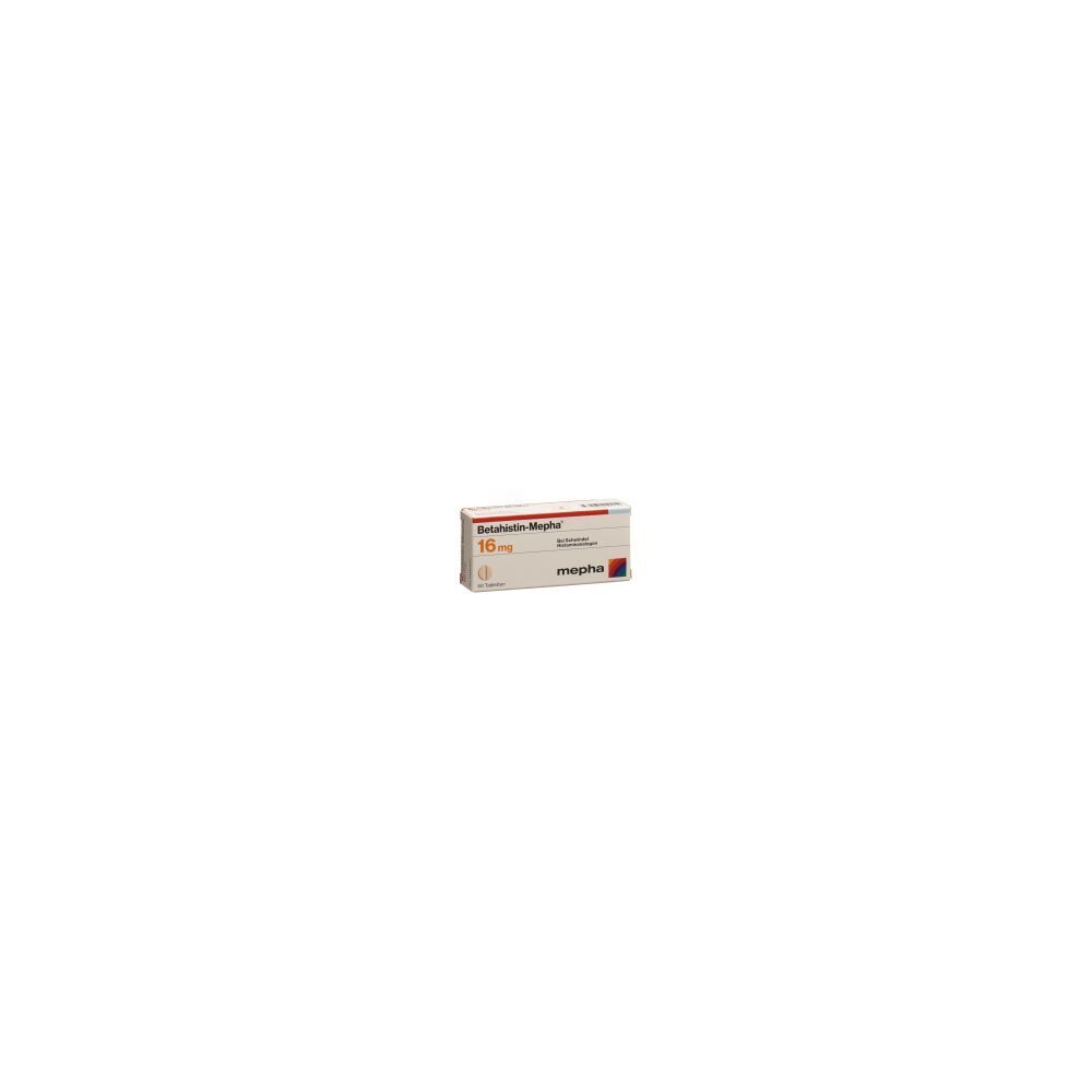 BETAHISTIN Mepha Tabl 16 mg 50 Stk - Redcare Apotheke