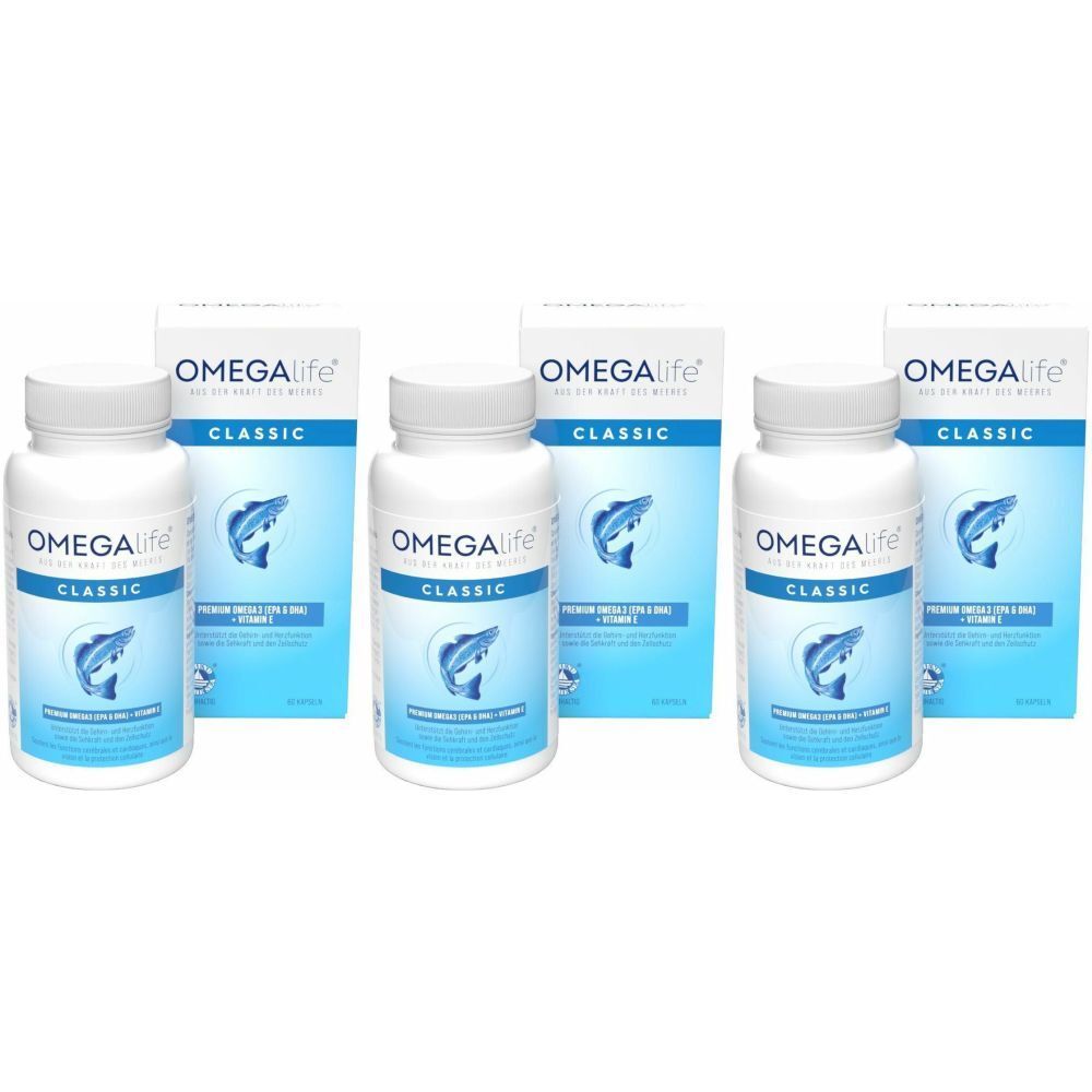OMEGA-LIFE® Klassisch 120 St - Redcare Apotheke
