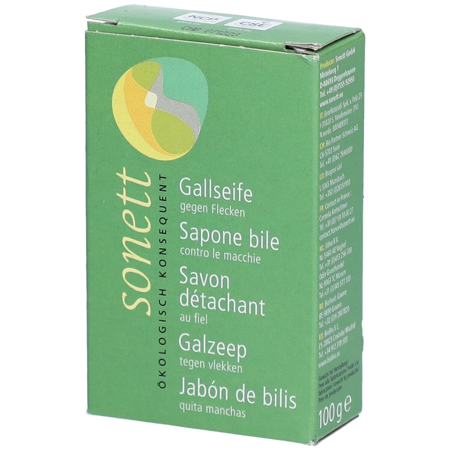 sonett Gallseife 100 g - Redcare Apotheke