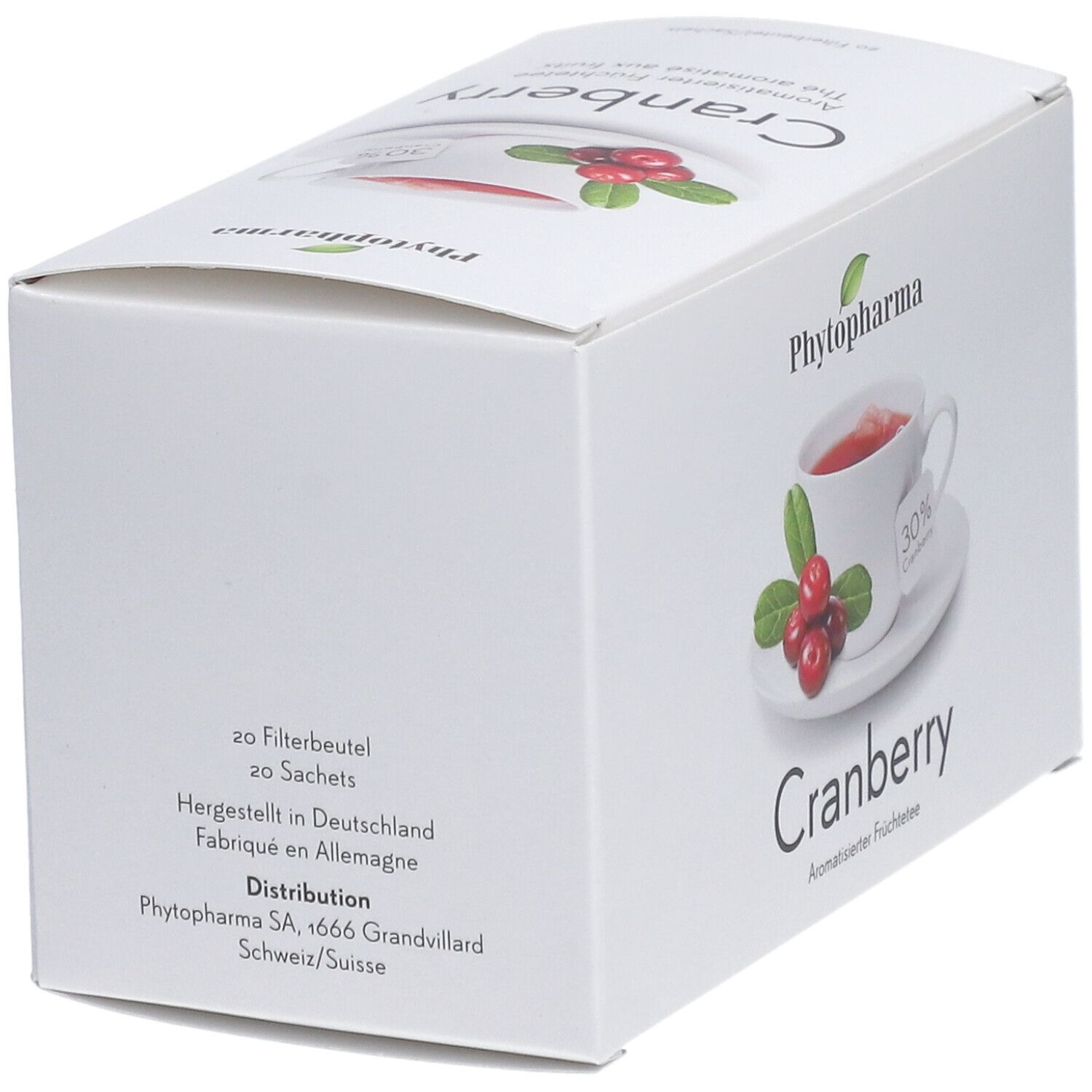 PHYTOPHARMA Cranberry-Tee 20 St - Redcare Apotheke