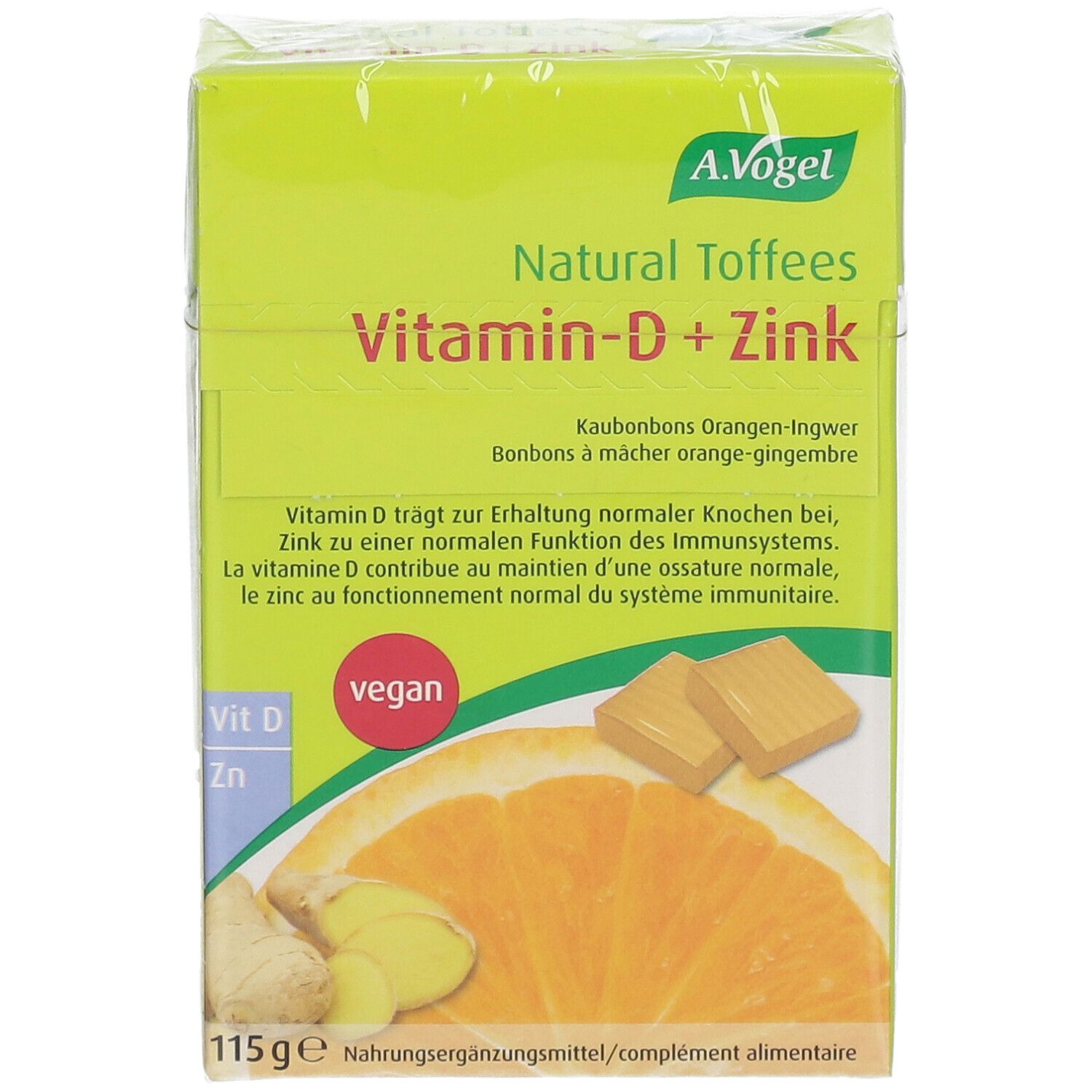 A.Vogel Vitamine D + Zinc en bonbons 115 g - Redcare Apotheke