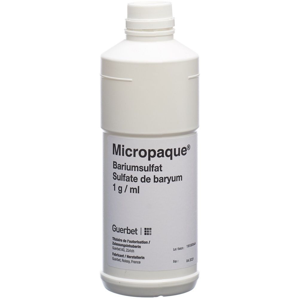 MICROPAQUE Susp Fl 500 ml - Redcare Apotheke